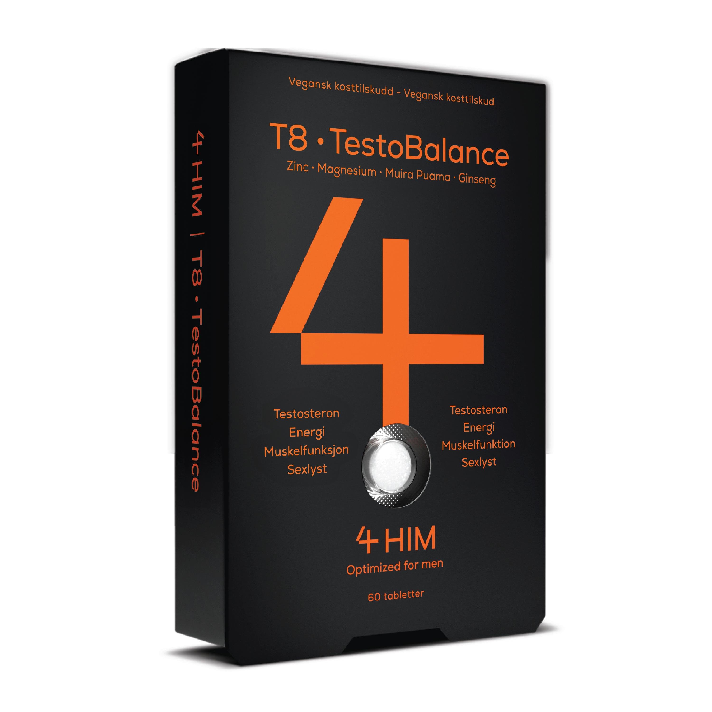 4HIM T8 TestoBalance tabletter, 60 stk. - Plantebaserte legemidler og ...