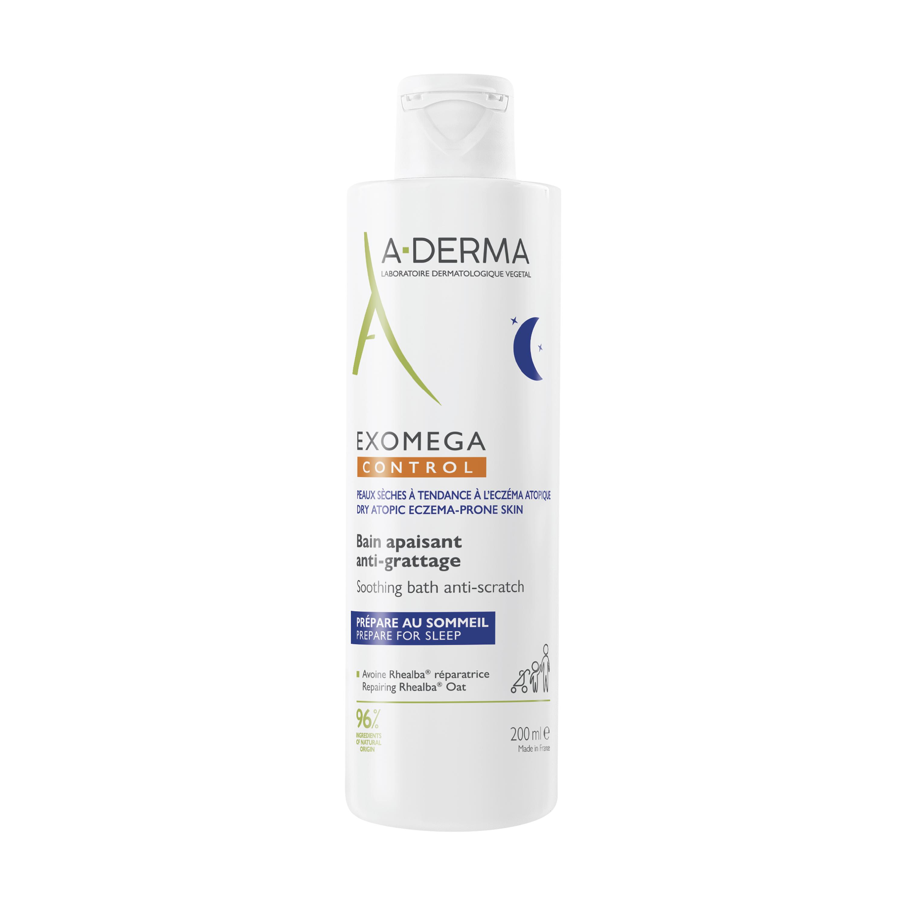 A-Derma Exomega Control Soothing Bath, 200 ml - Dusj og bad - Farmasiet.no