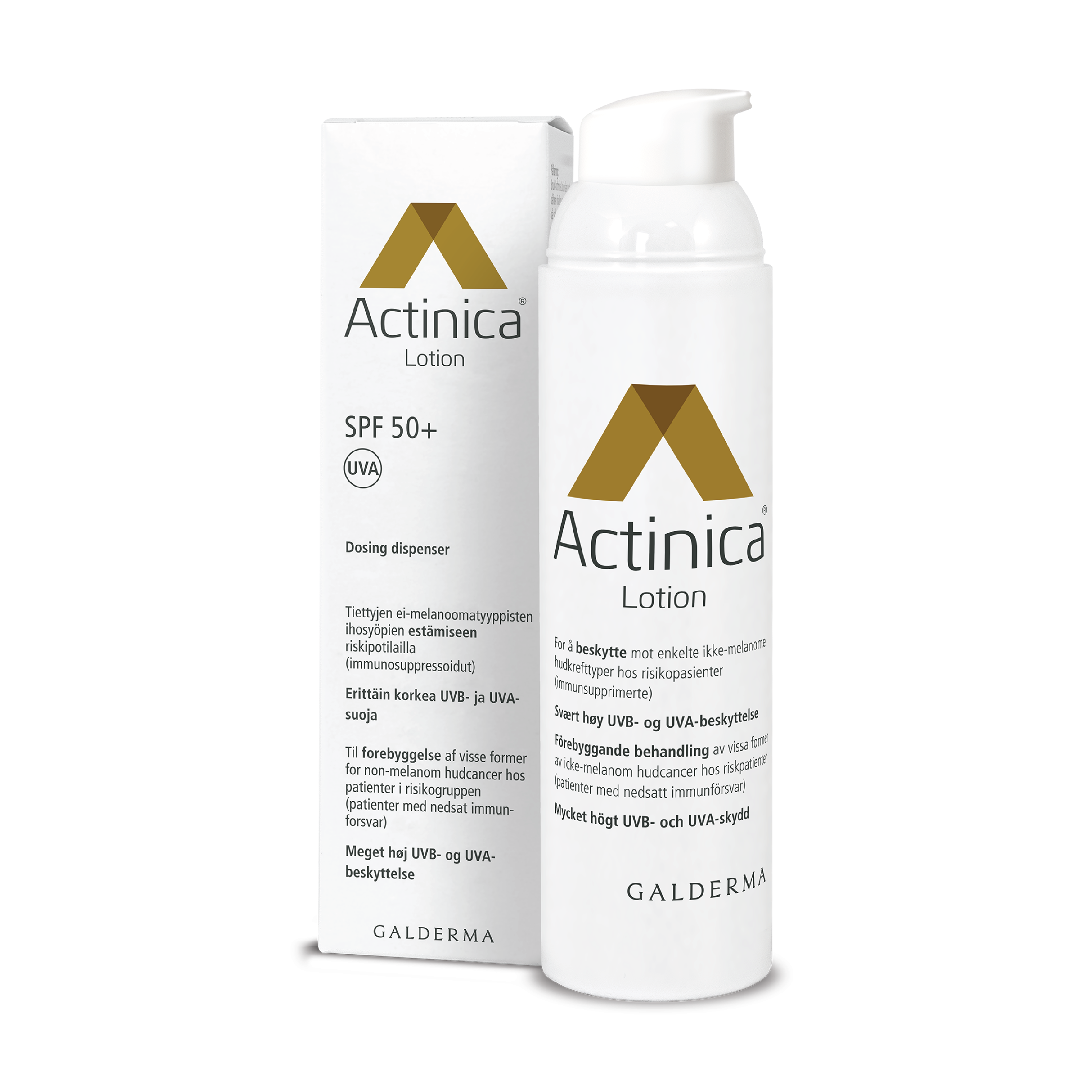 Actinica Actinica Lotion SPF50+, 80 g - Solkrem ansikt - Farmasiet.no