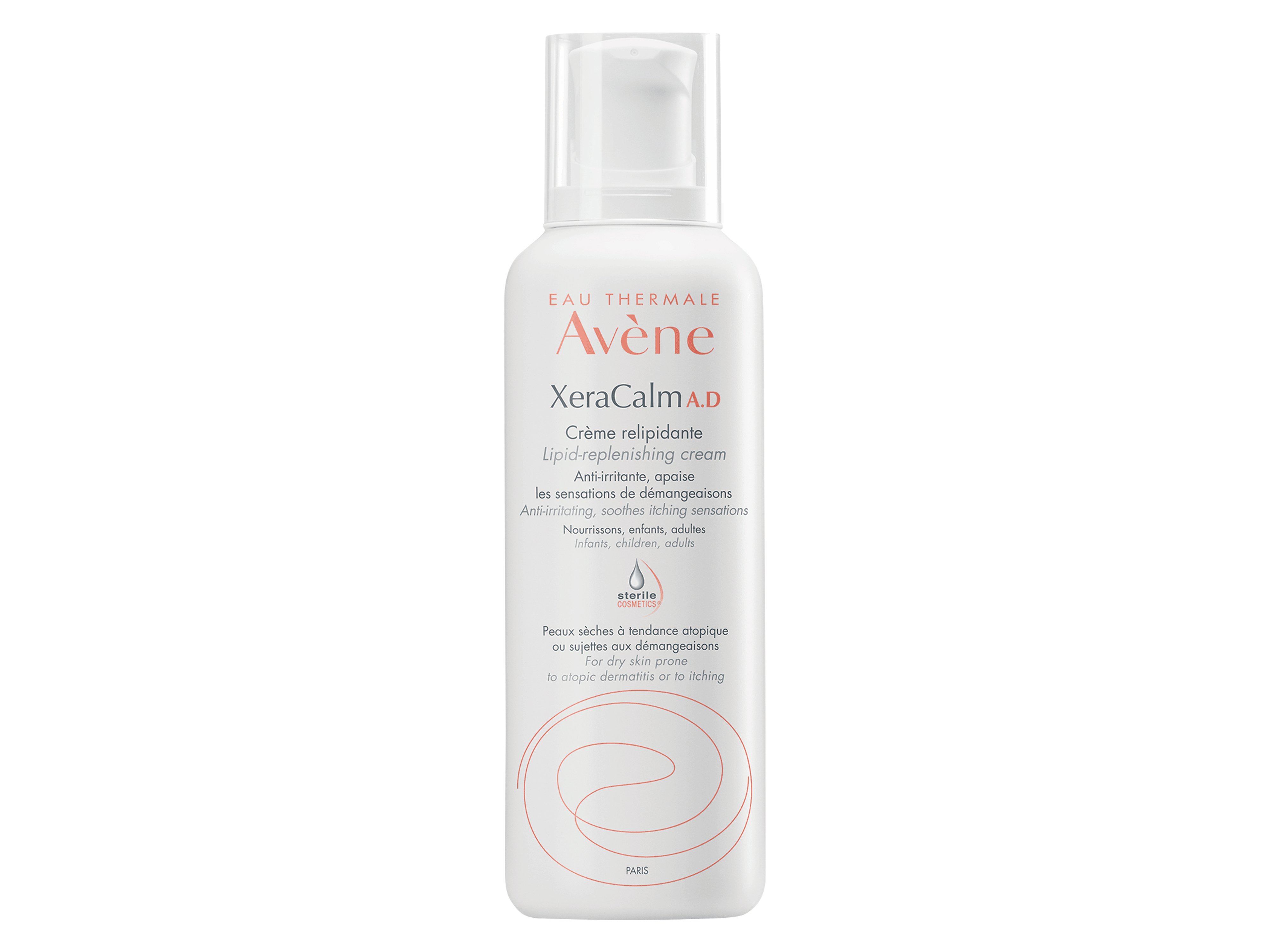 Avène XeraCalm A.D Lipid-Replenishing Cream, 400 ml - Eksem - Farmasiet.no
