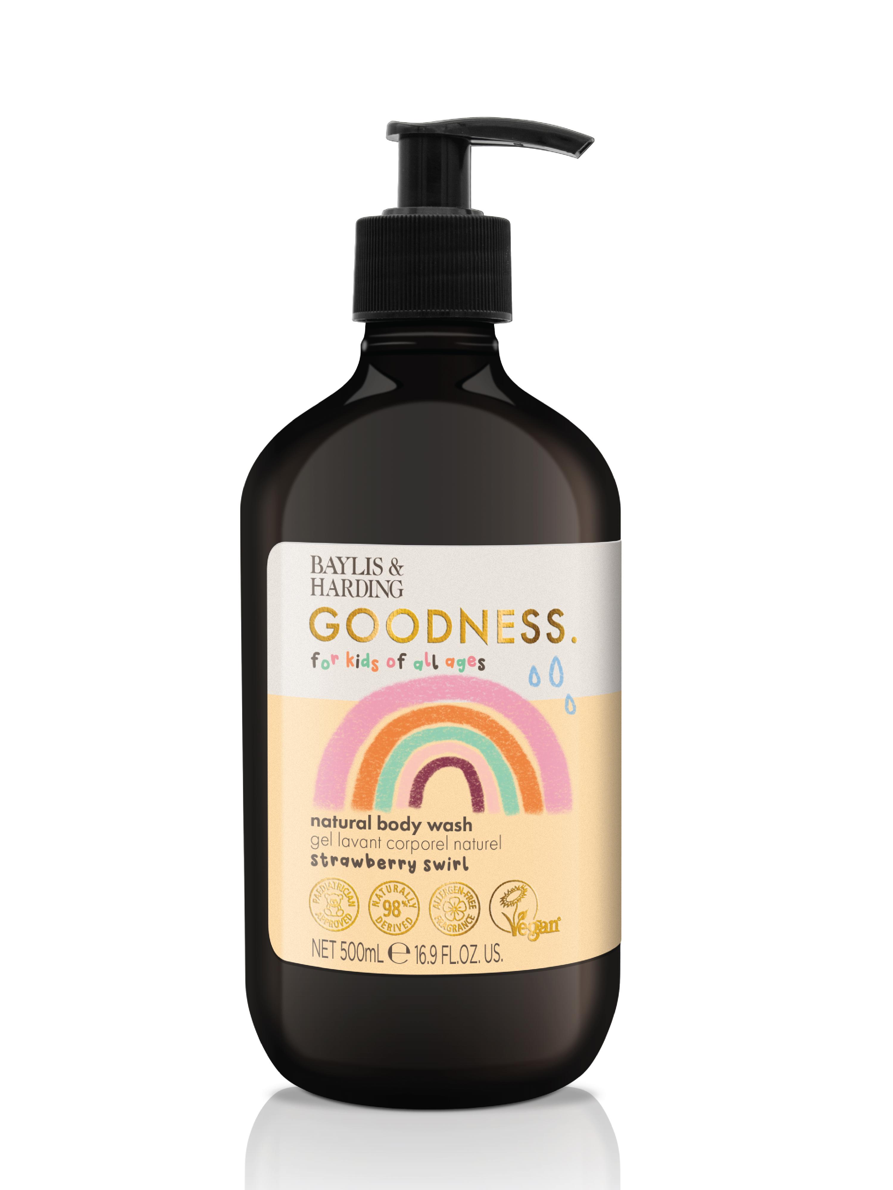 Baylis & Harding Goodness Kids Strawberry Swirl Body Wash, 500 ml ...