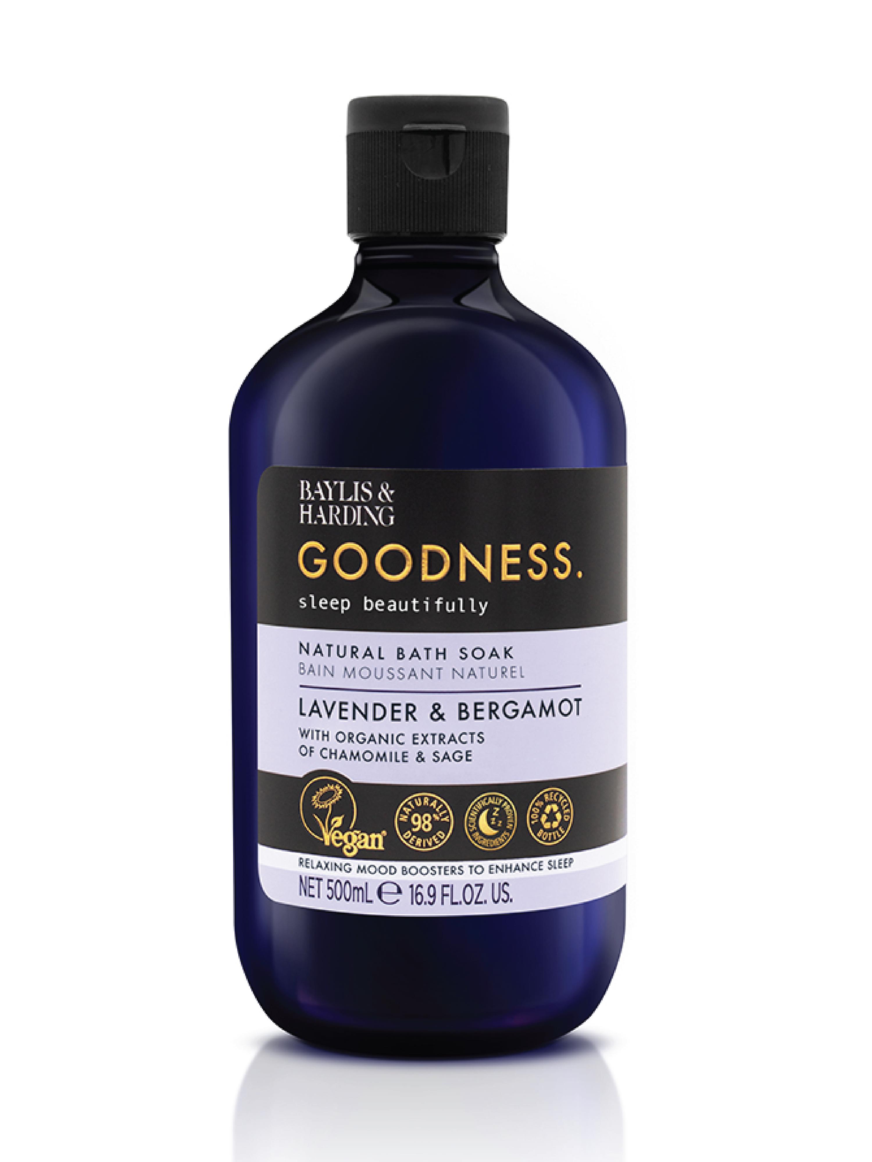 Baylis & Harding Goodness Sleep Lavender & Bergamot Bath Soak, 500 ml ...