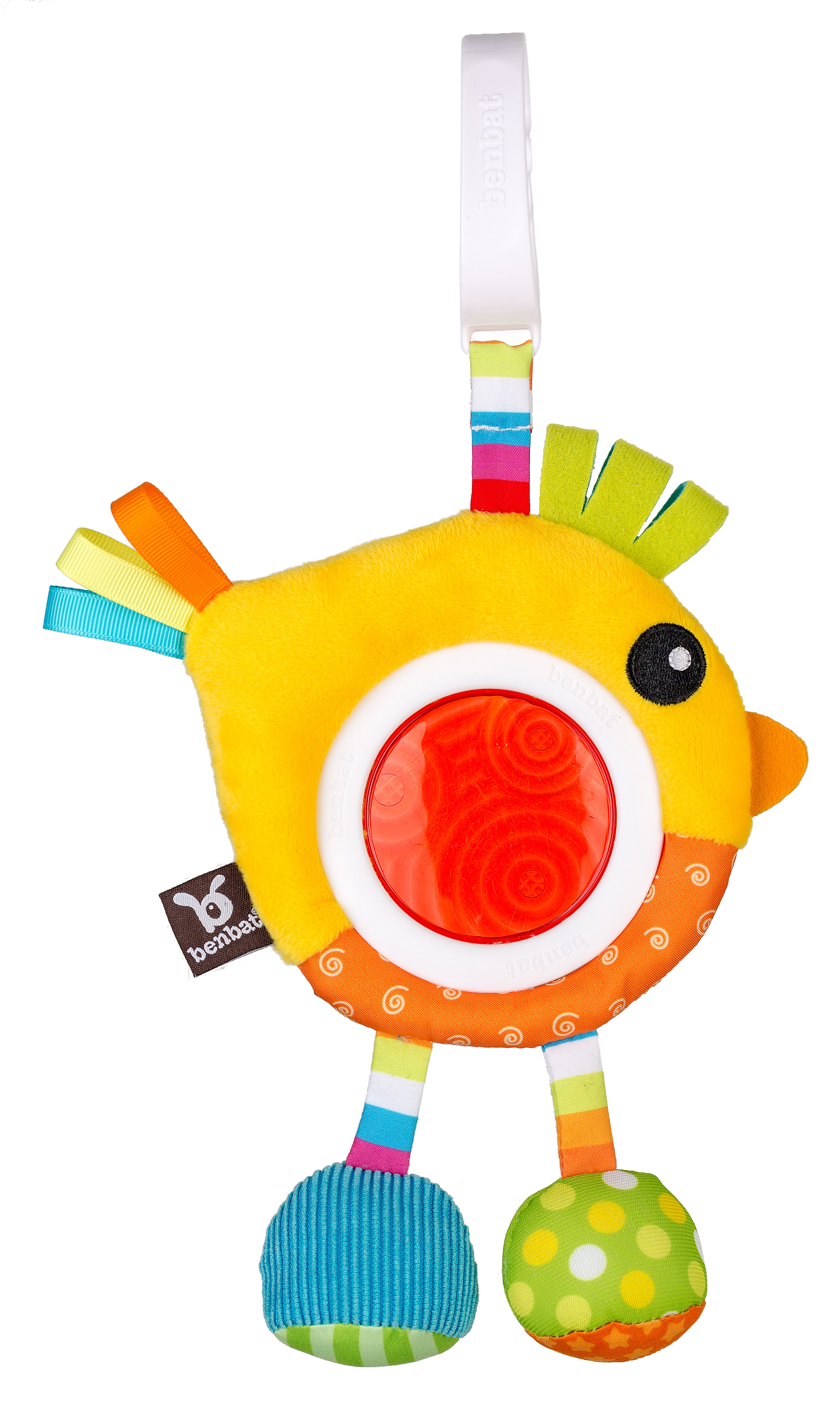 Benbat Dazzle Travel Toy gul, Kylling, 1 stk. - Klær, leker og utstyr ...