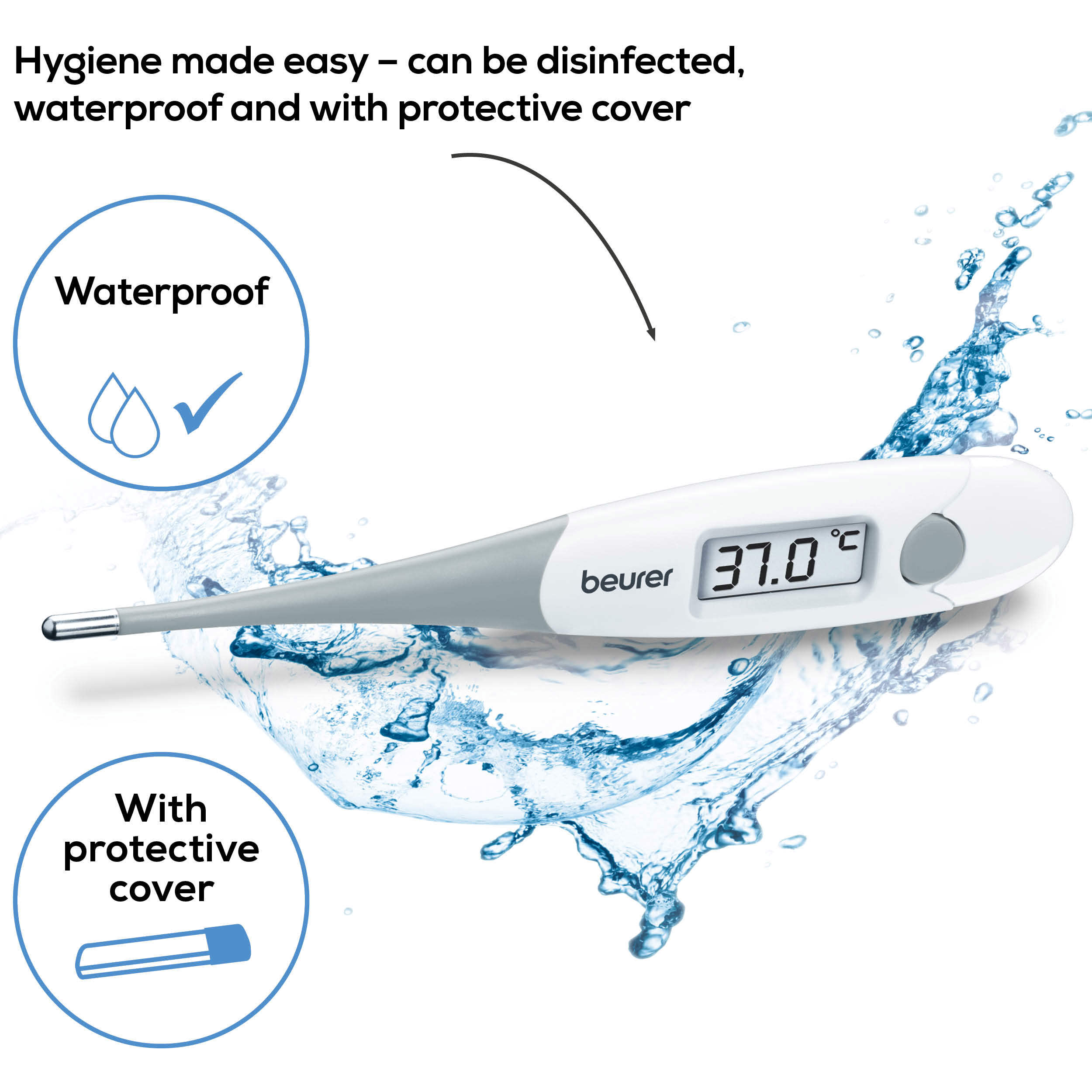 Beurer FT 15/1 Febertermometer, 1 stk. - Termometer - Farmasiet.no