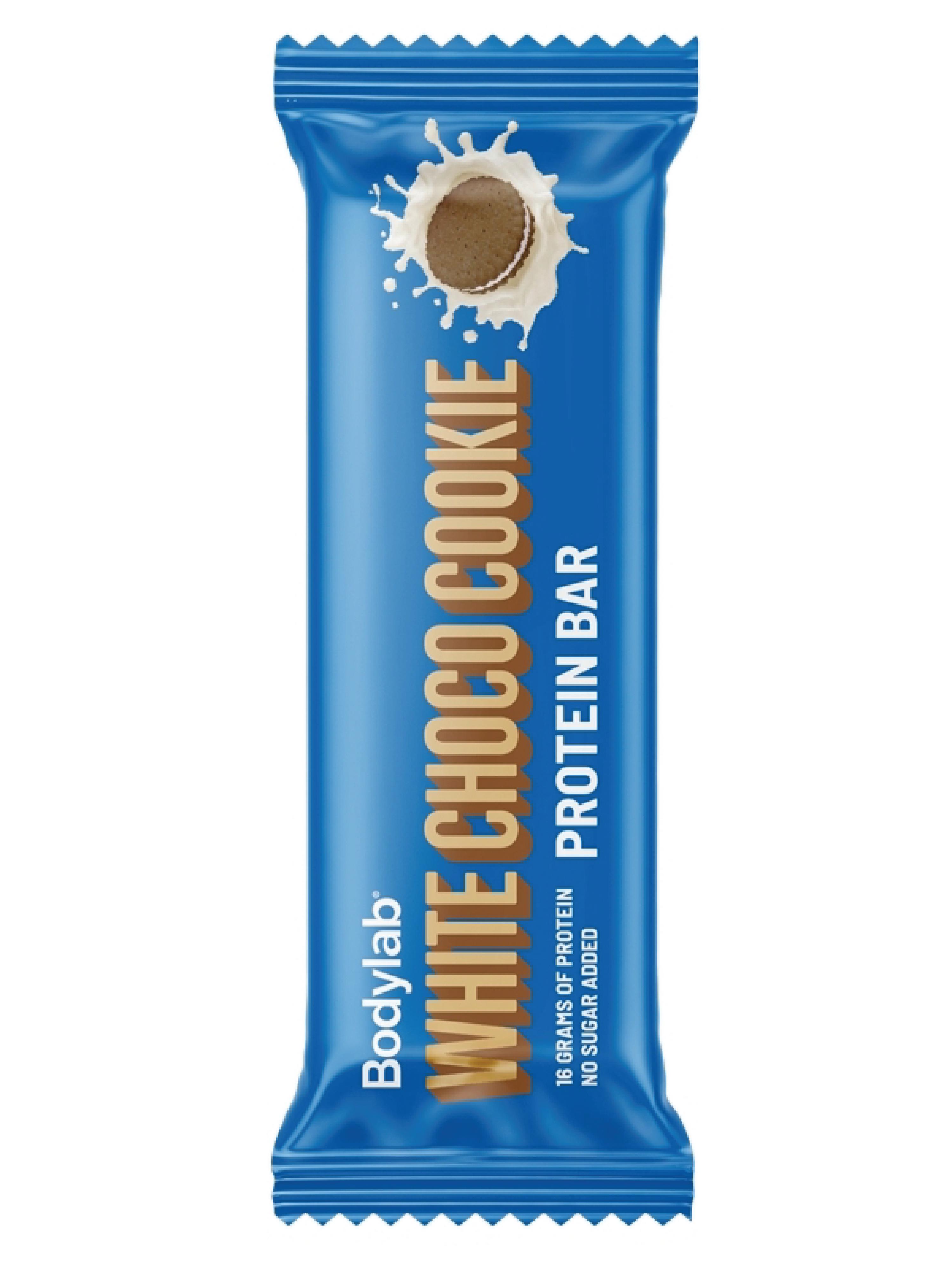 Bodylab White Chocolate Cookie Protein Bar, 55 g - Sportsernæring ...