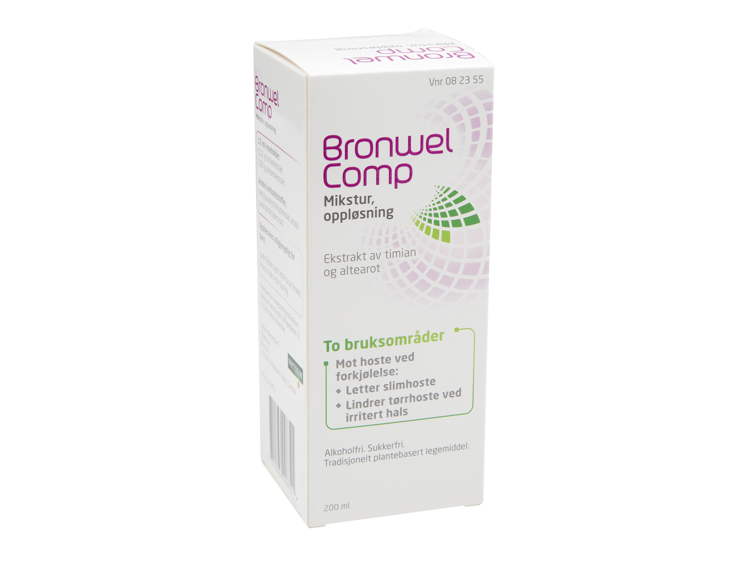 Bronwel Comp mikstur, 200 ml - Hals og hoste - Farmasiet.no
