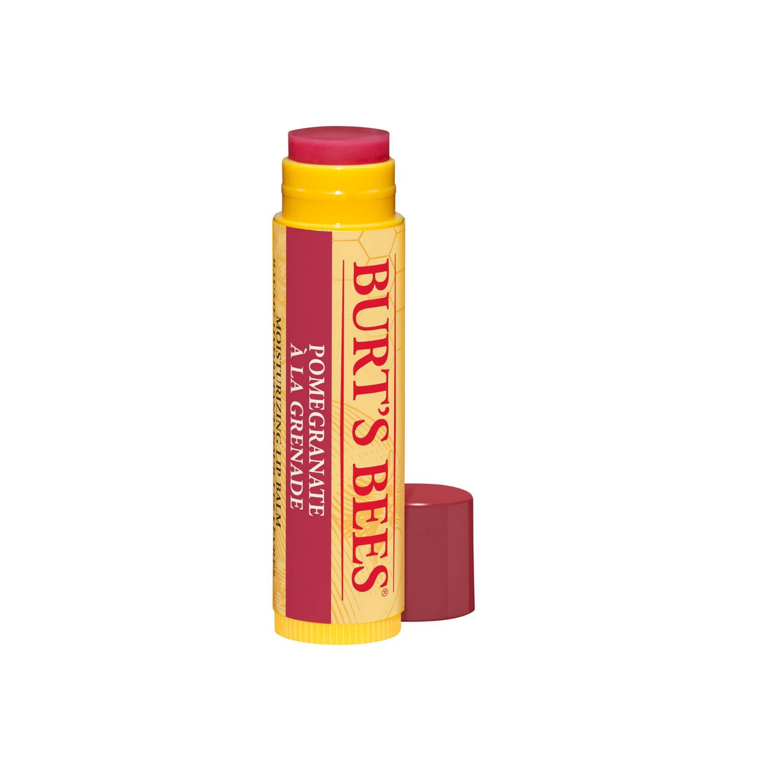 Burt's Bees Lip Balm Pomegranate, 4,25 g - Lepper - Farmasiet.no