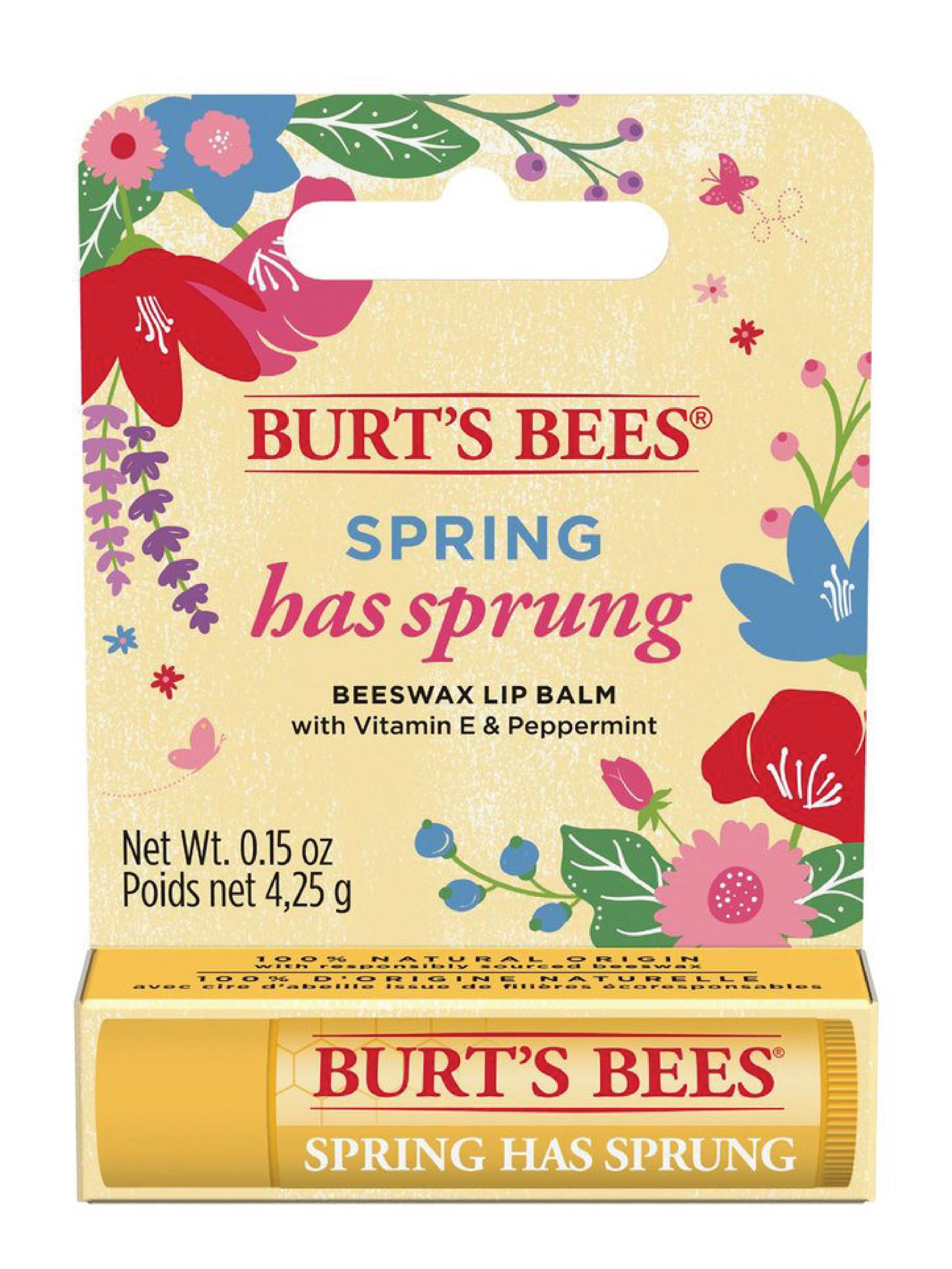 Burt's Bees Lip Balm Spring Has Sprung, 4,25 g - Lepper - Farmasiet.no