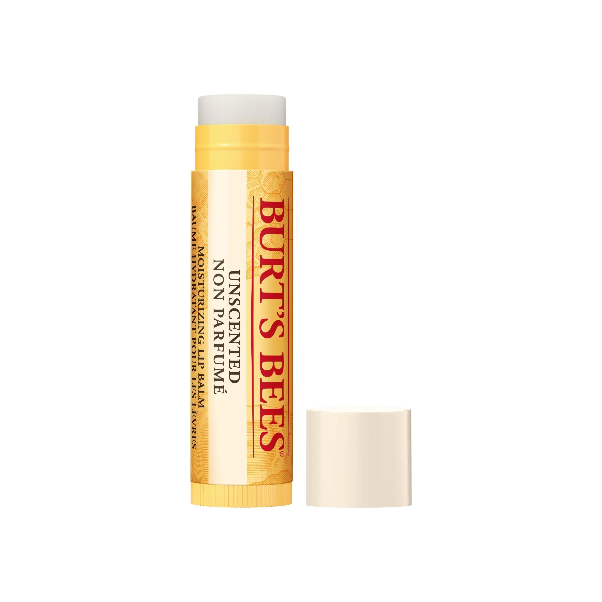 Burt's Bees Unscented Lip Balm, 4,25 g - Lepper - Farmasiet.no
