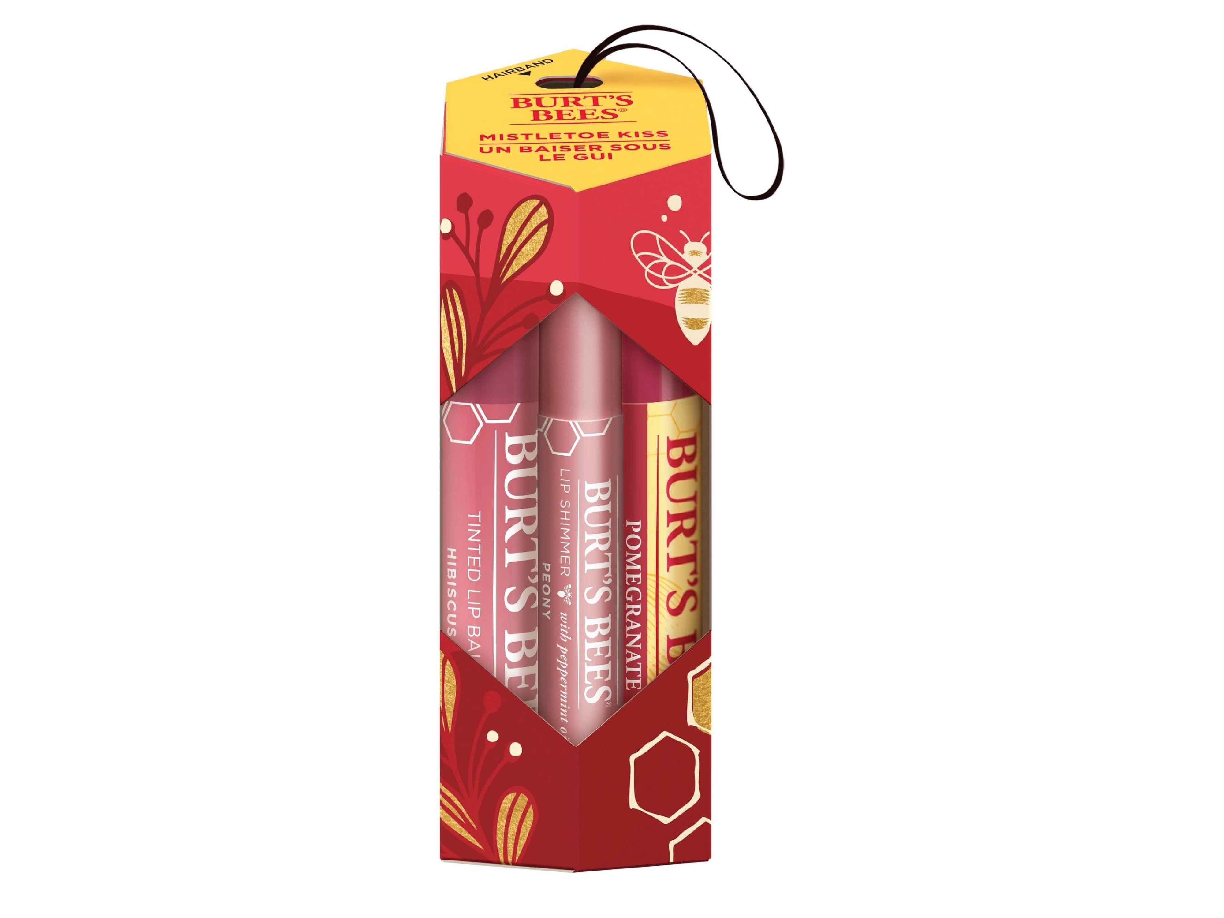 Burt's Bees X-Mas 2022 Mistletoe Kiss, 1 sett - Lepper - Farmasiet.no