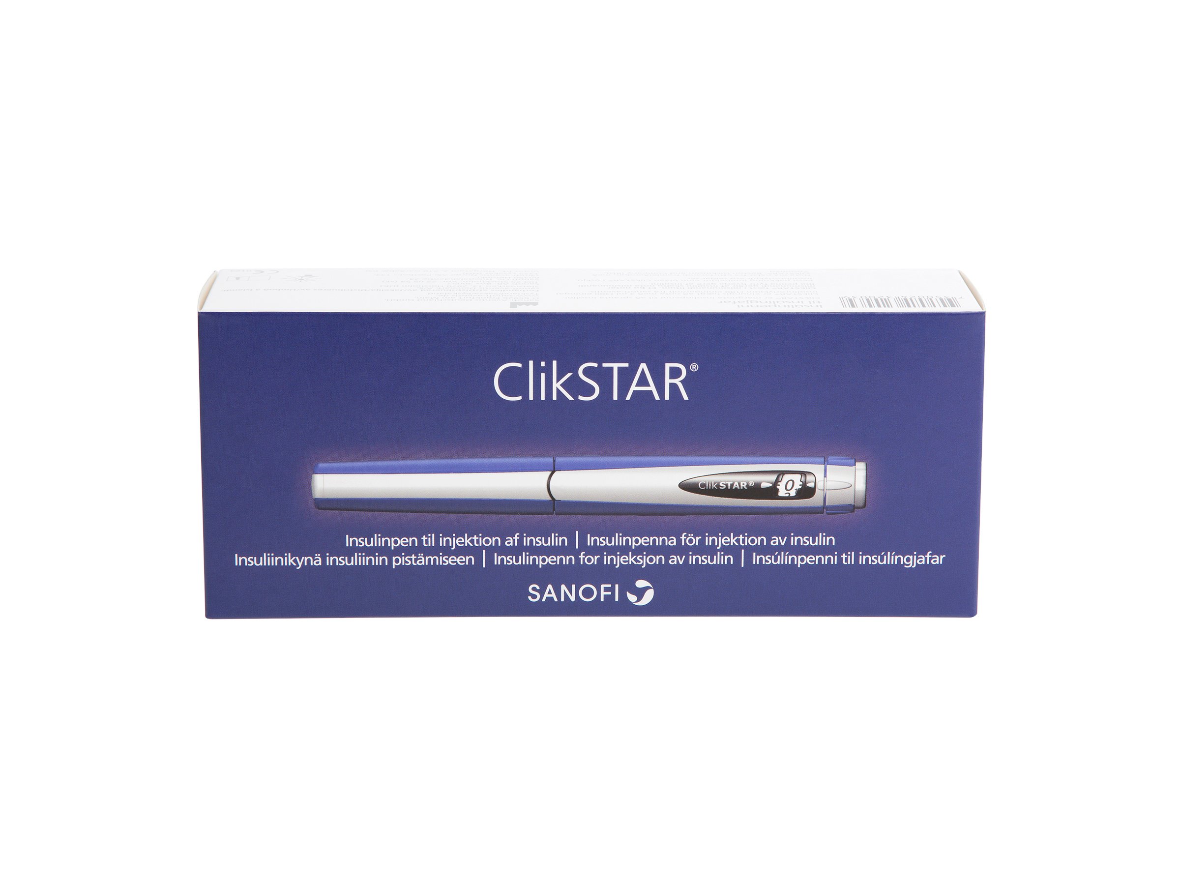 ClikStar insulinpen blå apidra, 1 stk. - Diabetes - Farmasiet.no