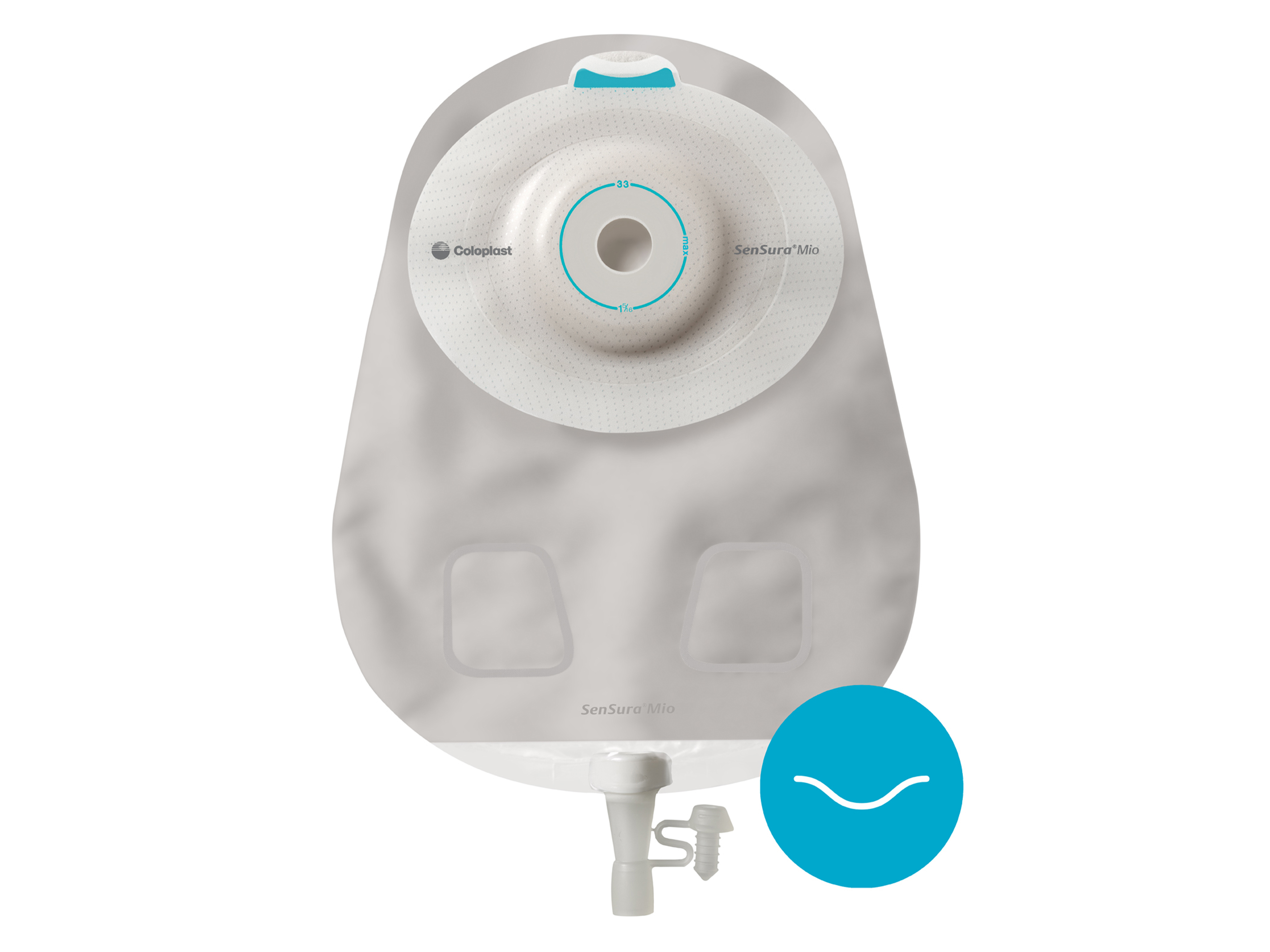 Coloplast SenSura Mio Convex Light 1-delt urostomipose, 168300 ...