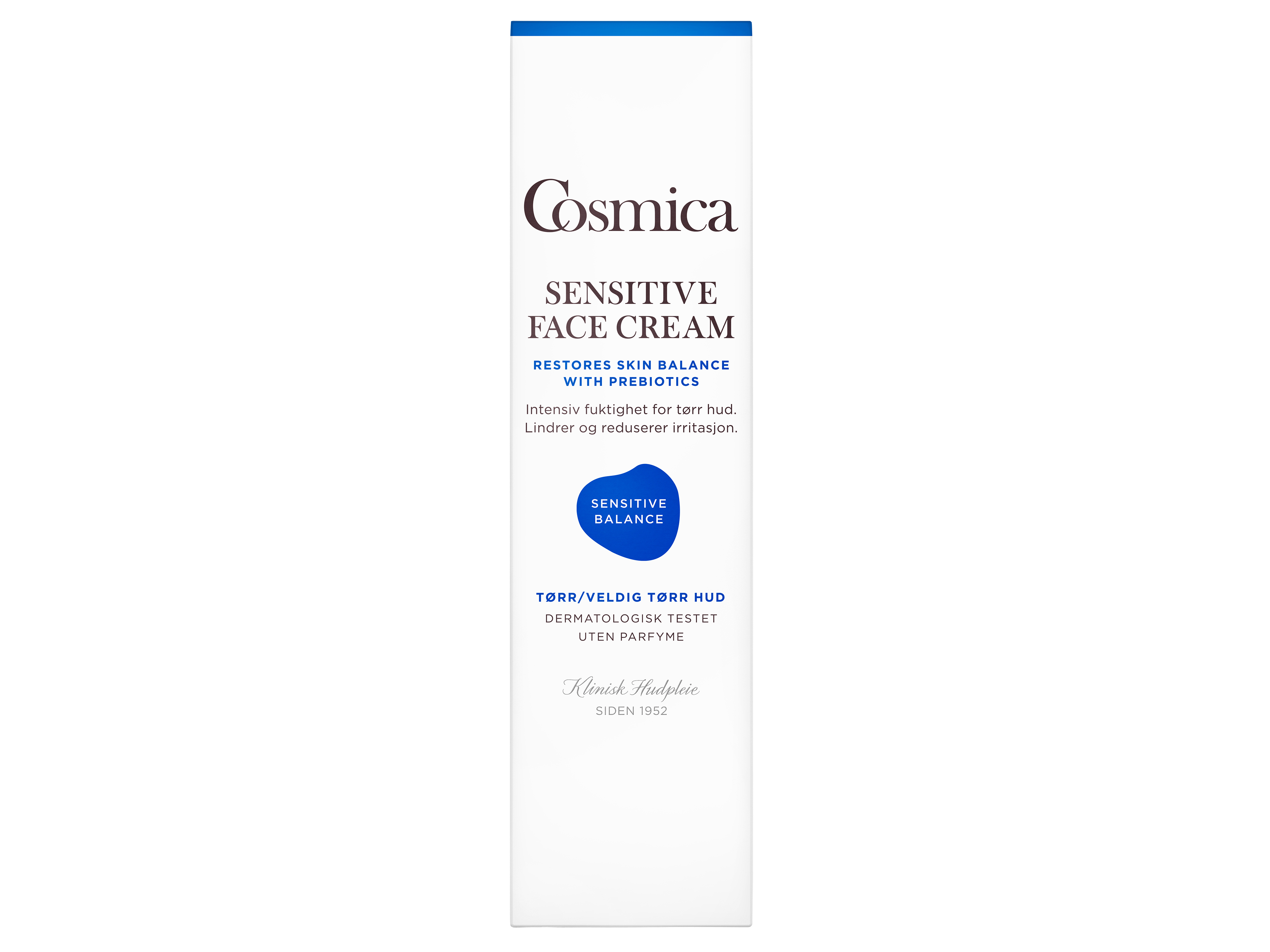 Cosmica Sensitive Balance Face Cream u/p, 50 ml - Nattkrem - Farmasiet.no
