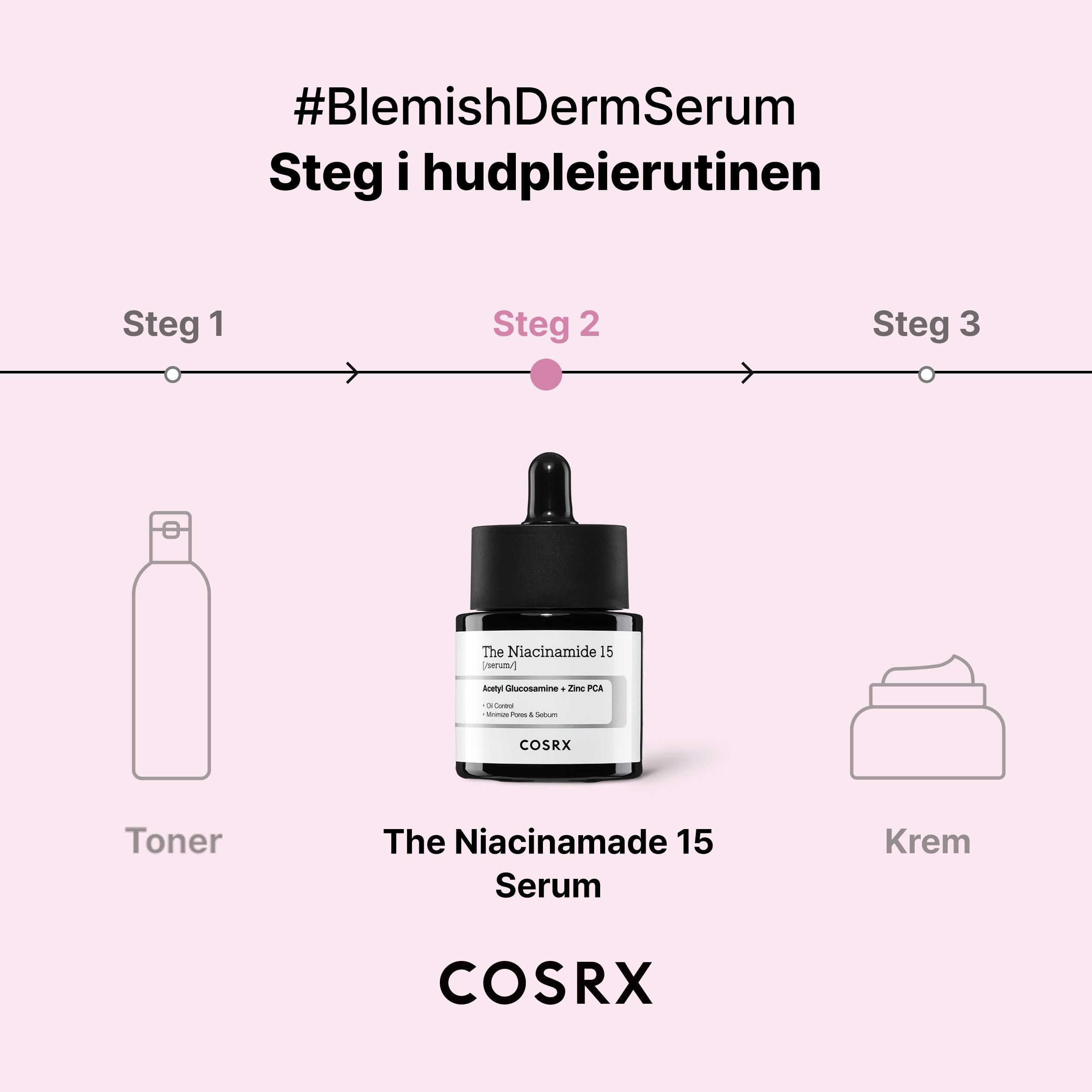 COSRX The Niacinamide 15 Serum, 20 ml - Serum - Farmasiet.no