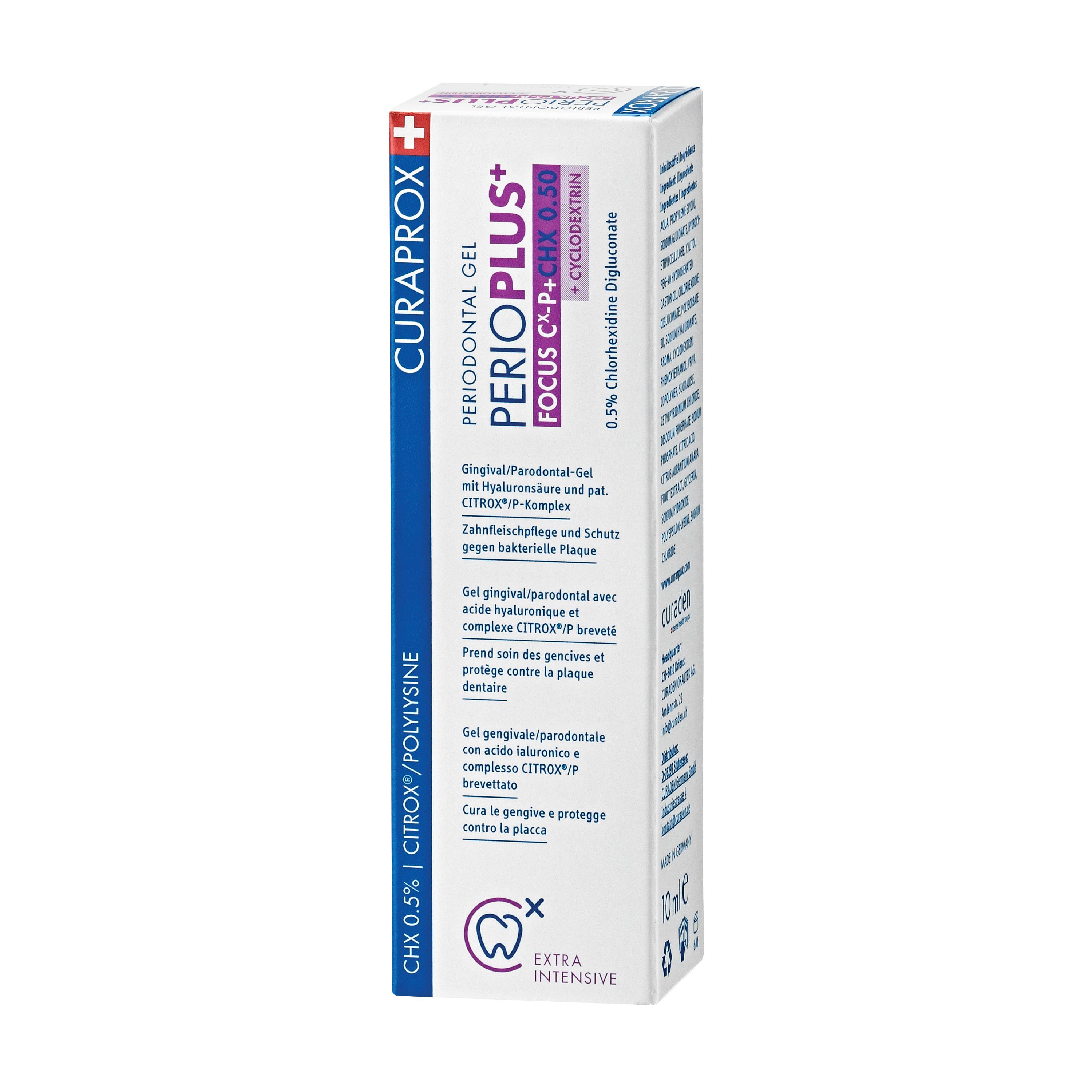 Curaprox Perio+ Focus Tanngel, 10 ml - Tannkrem - Farmasiet.no