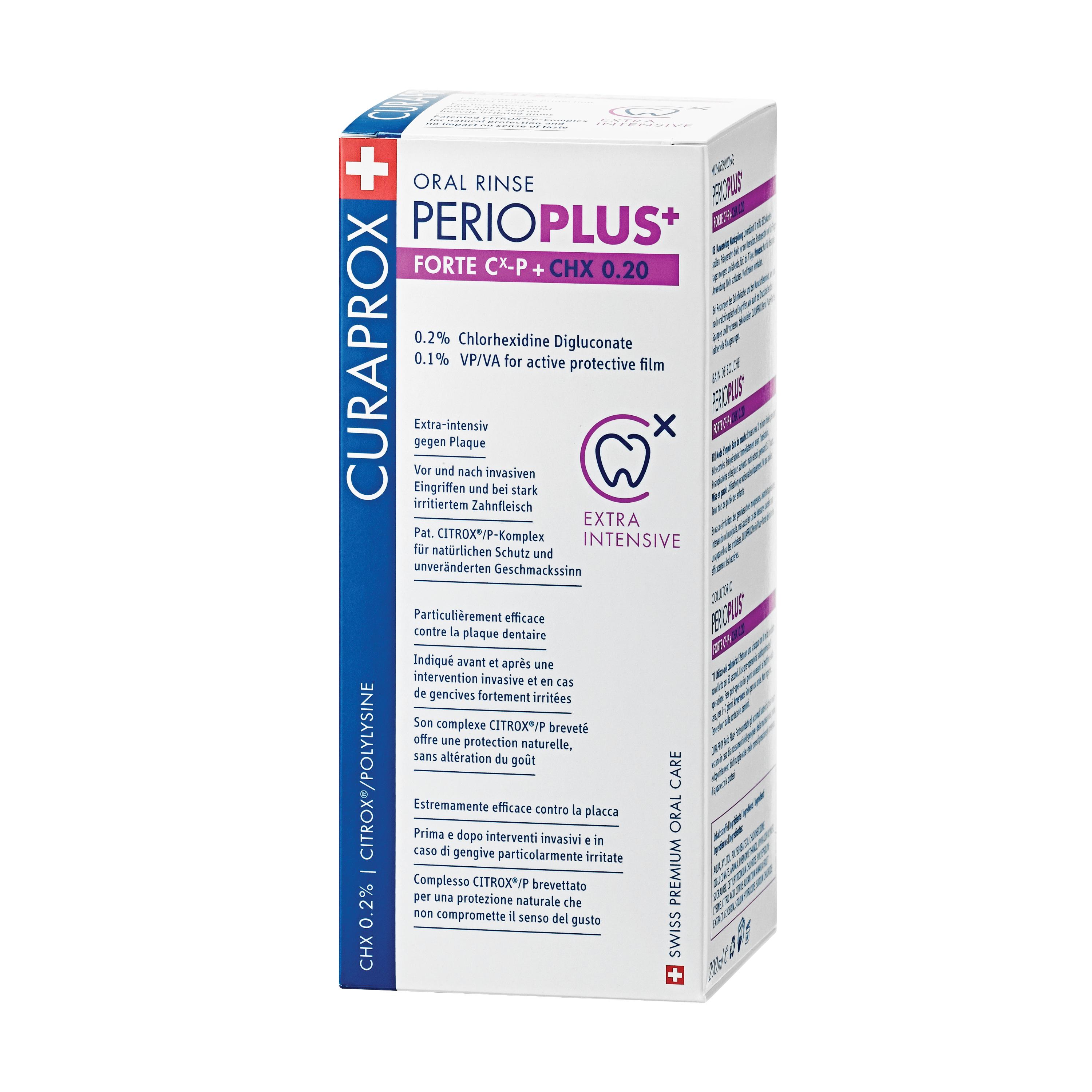 Curaprox Perio +Forte Munnskyll, 200 ml - Munnskyll - Farmasiet.no