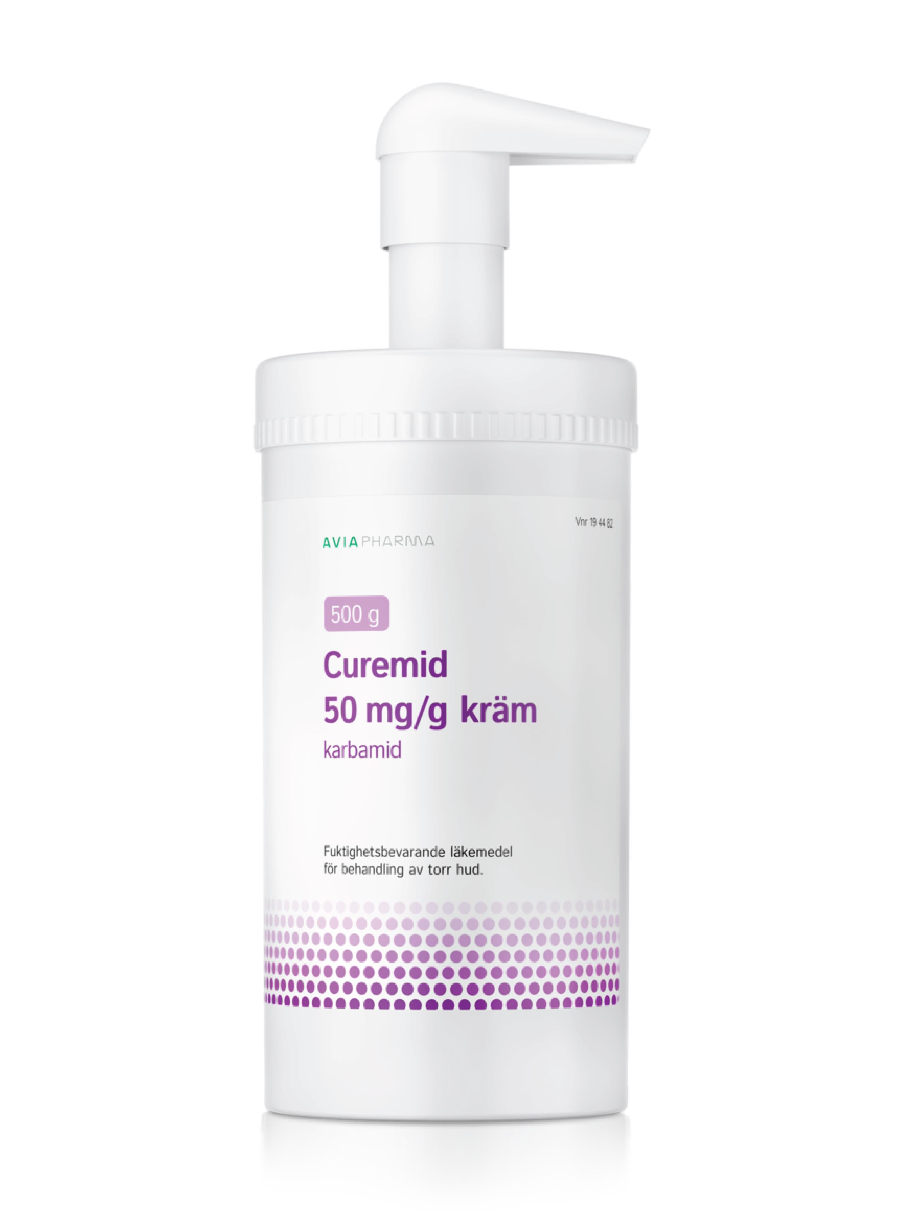 Curemid 50 mg/g krem, 500 g - Eksem - Farmasiet.no
