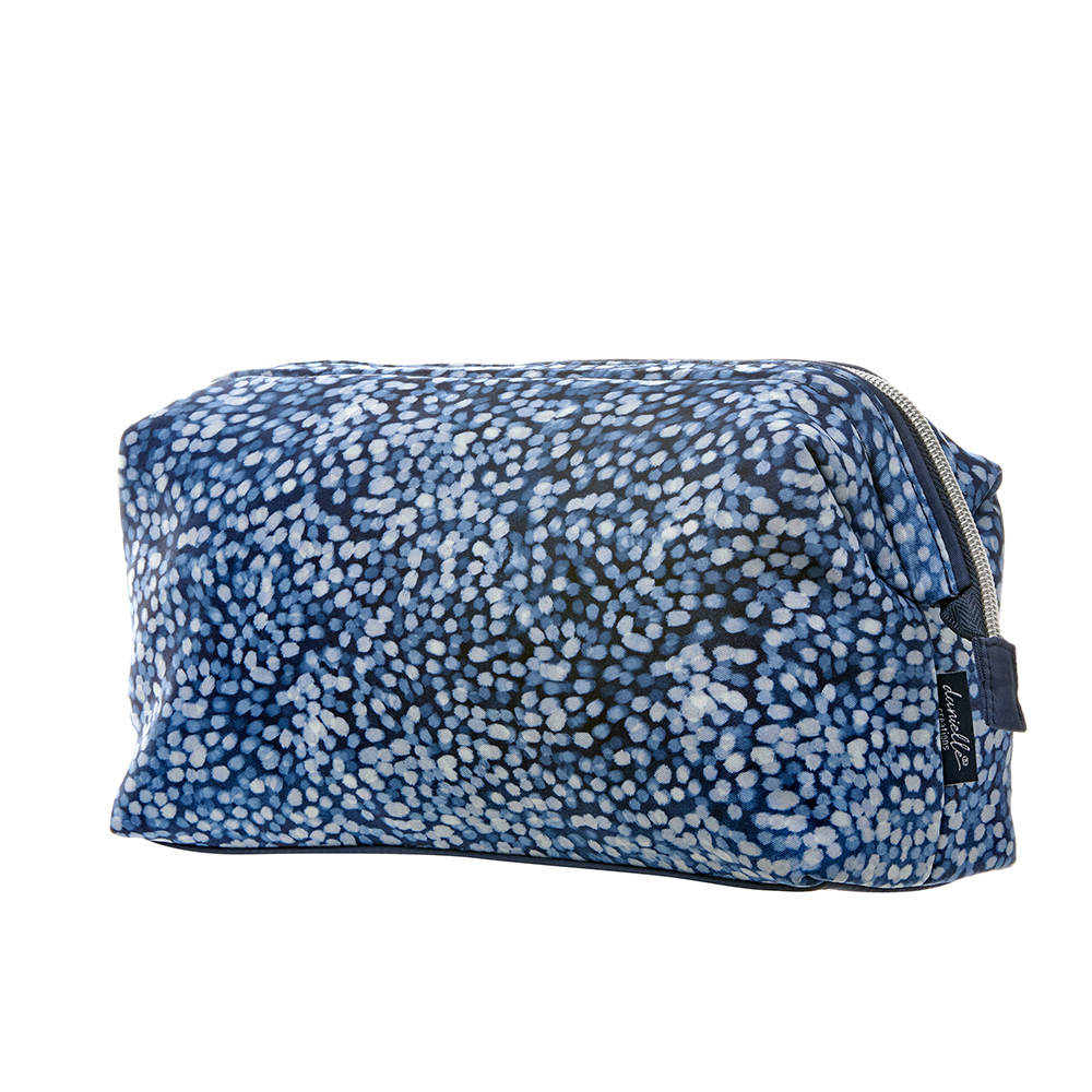 Danielle Danielle Teal Dot Large Rounded Edge Beauty Bag, 1 stk ...