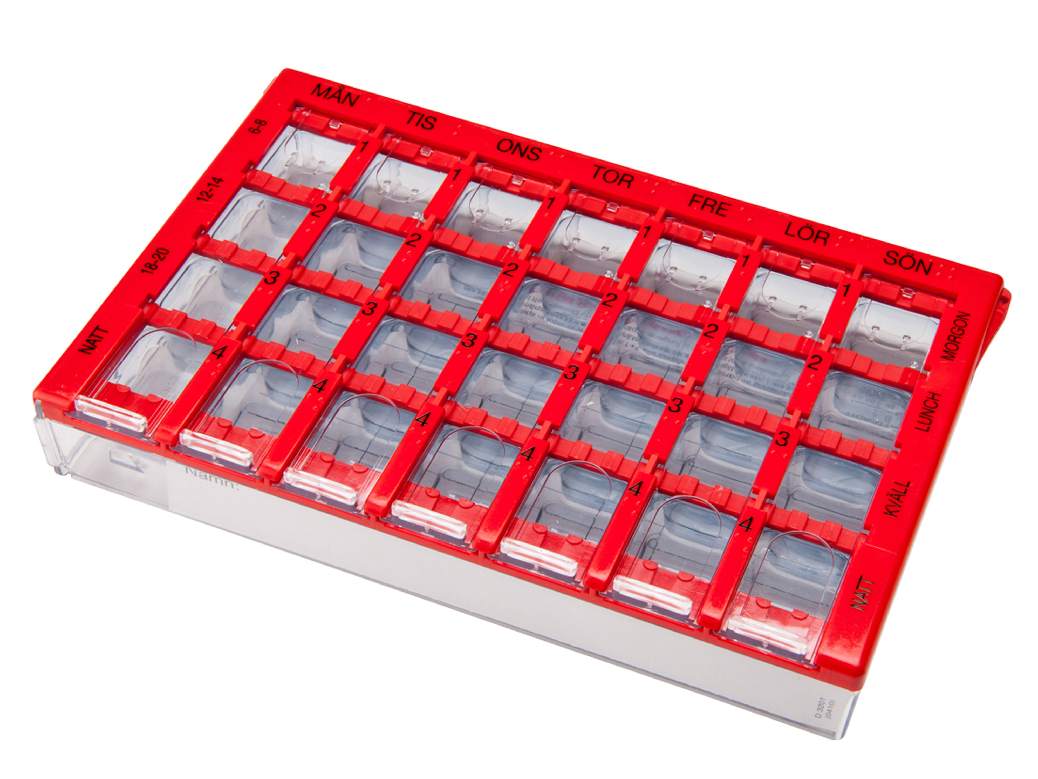 Dosett Maxi, Rød, 1 stk. - Doseringsutstyr - Farmasiet.no