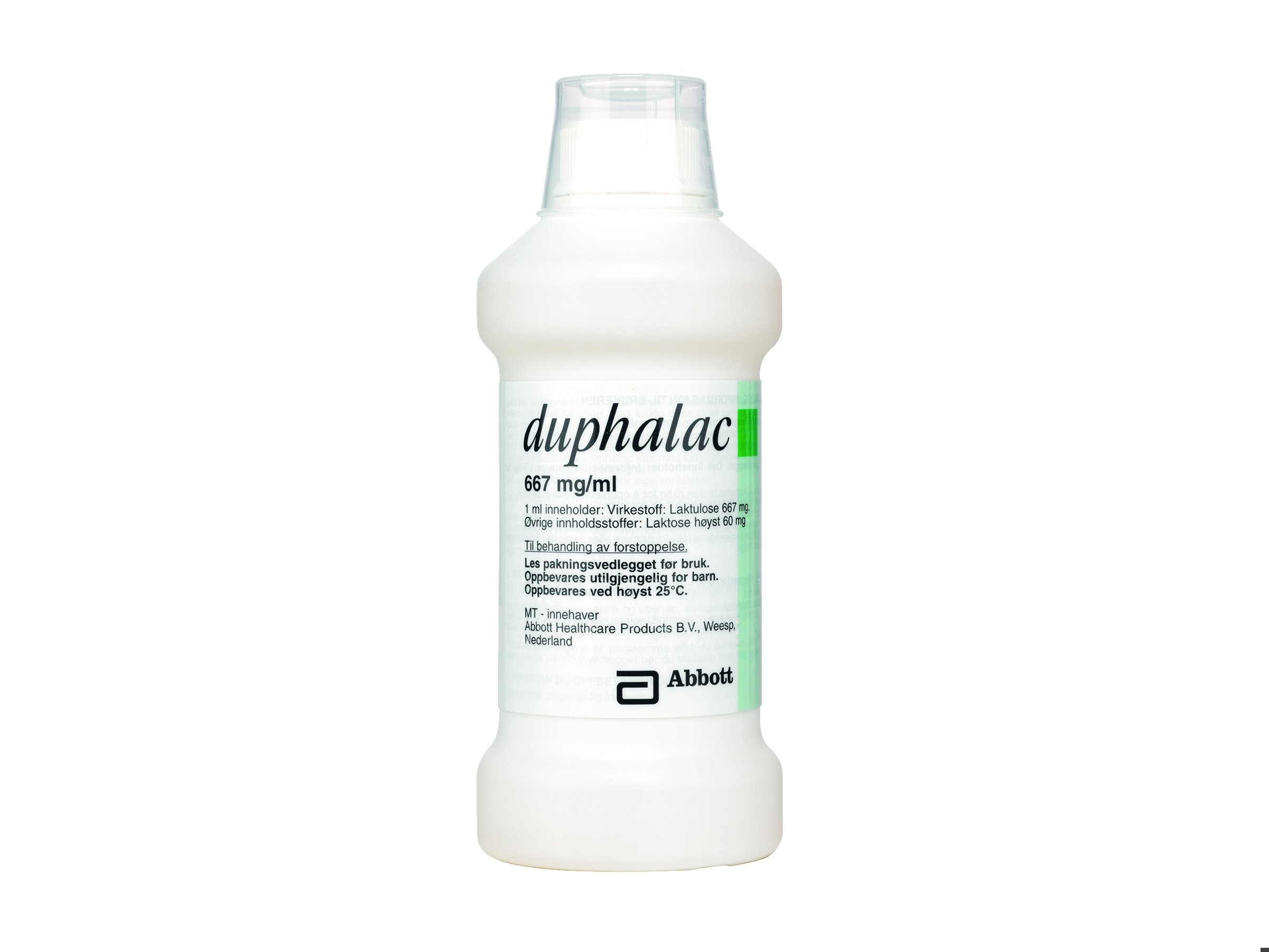 Duphalac Mikstur 667mg/ml, 500 ml - Forstoppelse - Farmasiet.no