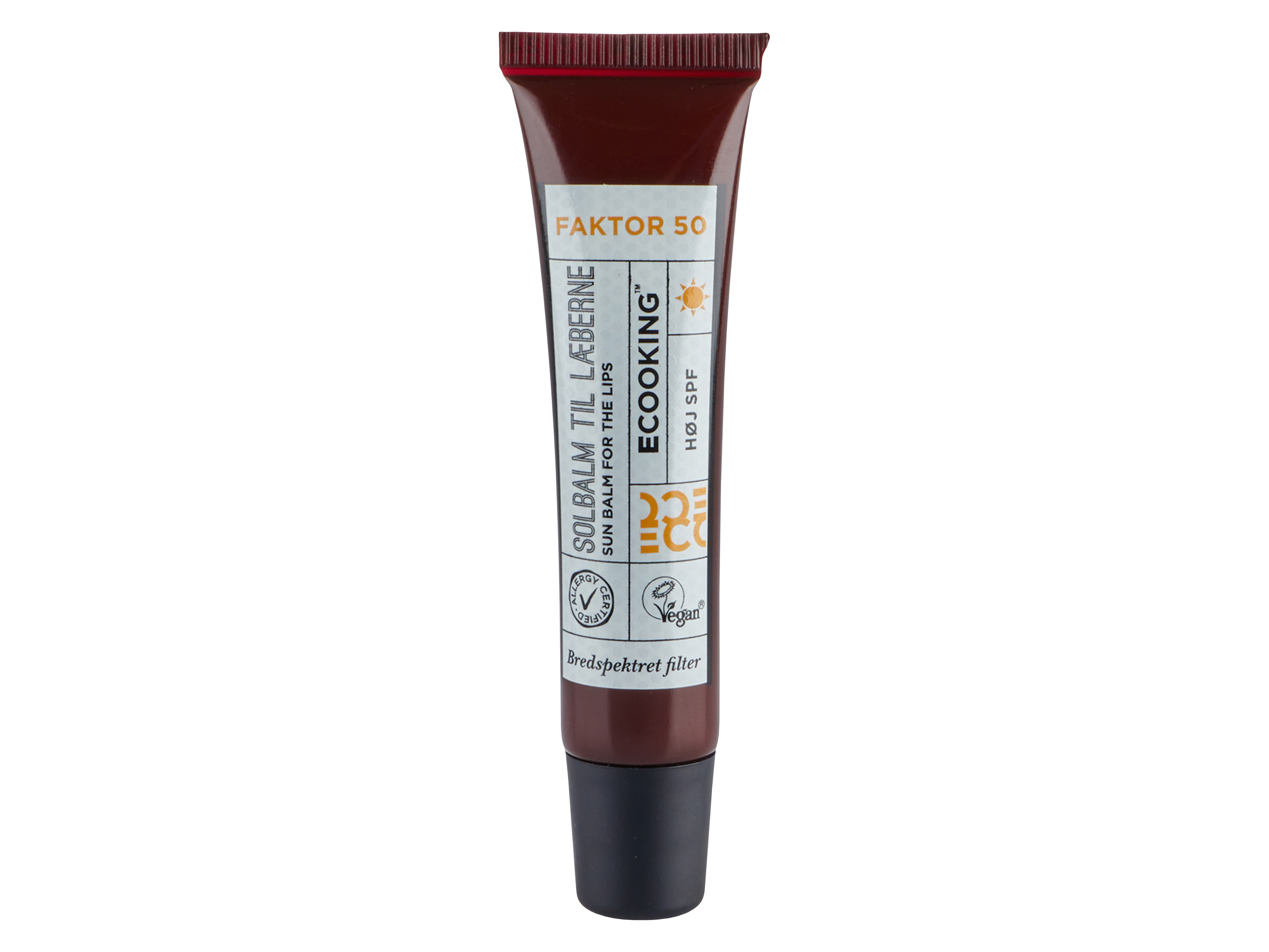 Ecooking Sun Balm For The Lips SPF50, 15 ml - Lepper - Farmasiet.no