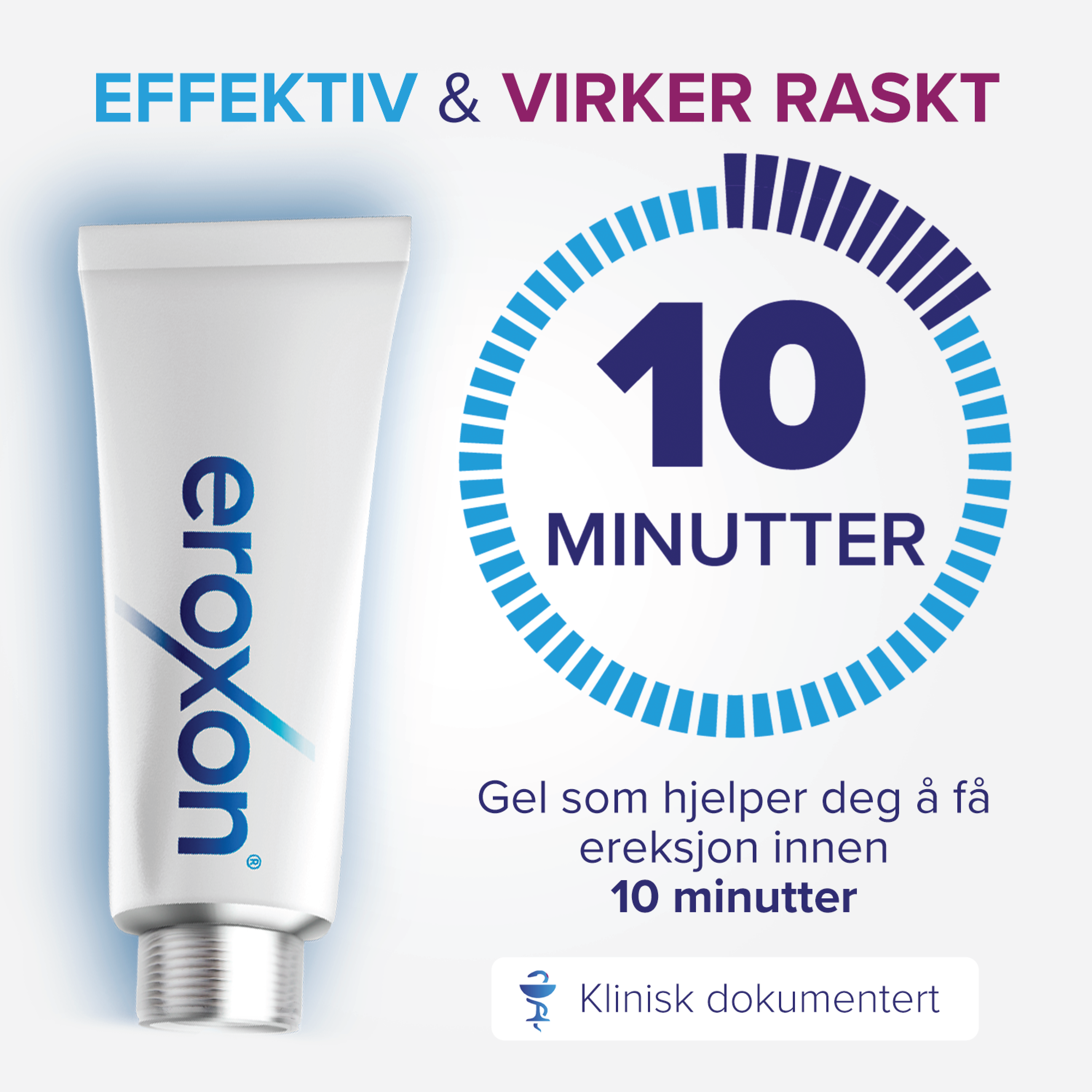 Eroxon Stimgel potensmiddel gel, 4 stk. - Mannens underliv - Farmasiet.no