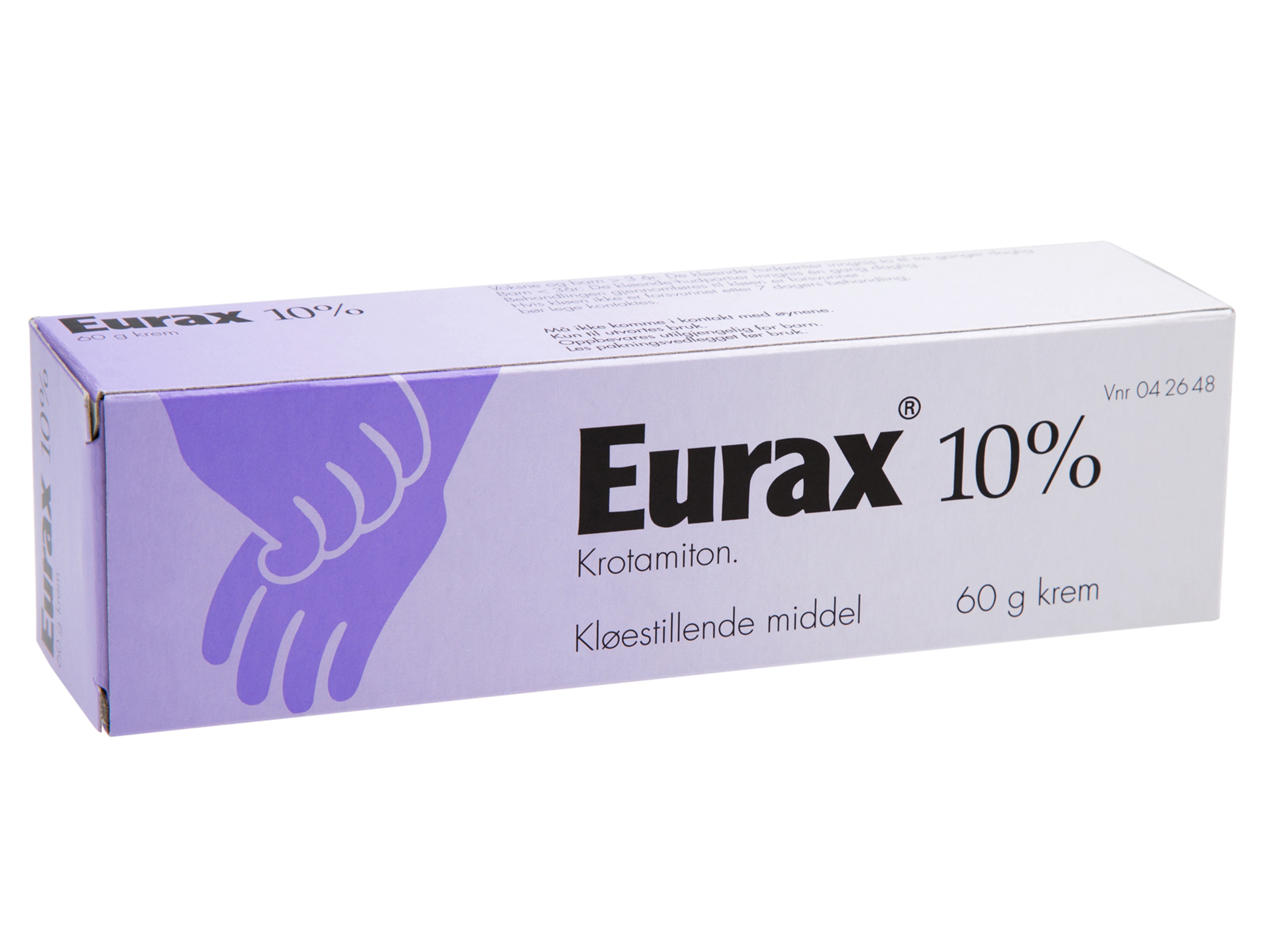 Eurax Krem 10%, 60 g - Kløe og utslett - Farmasiet.no