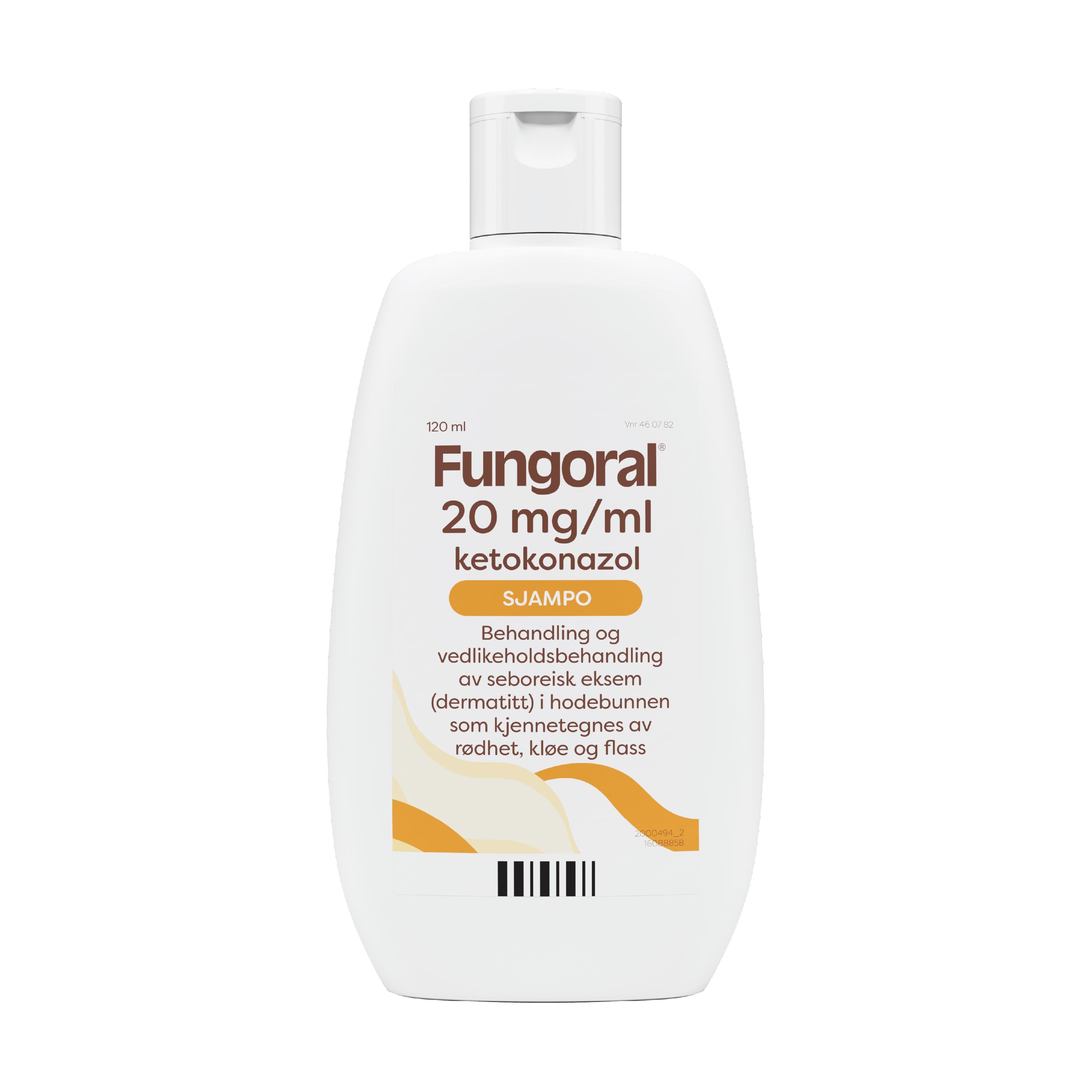 Fungoral Shampoo 20mg/ml, 120 ml - Hårpleie - Farmasiet.no