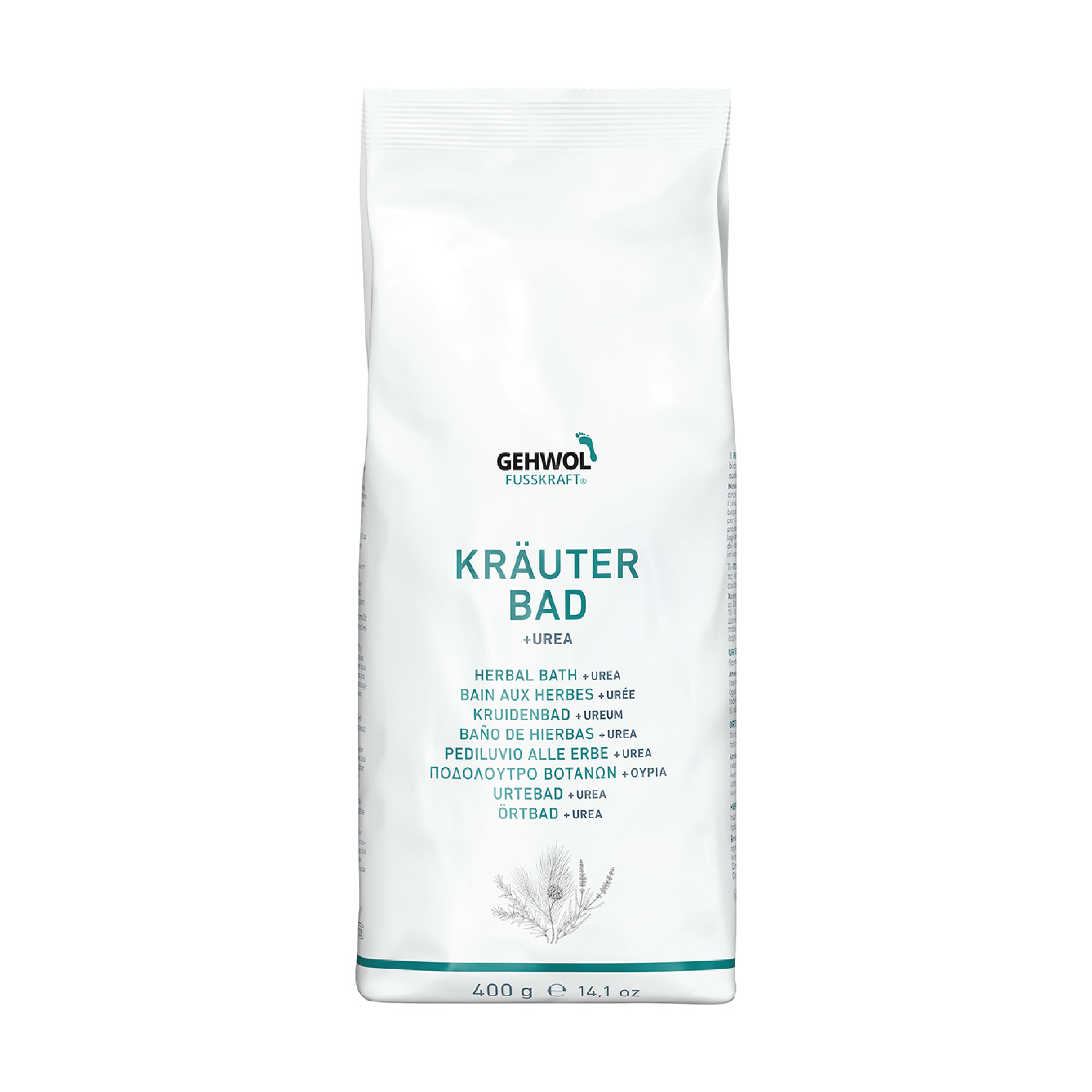 Gehwol Fusskraft Herbal Bath, 400 gram - Dusj og bad - Farmasiet.no