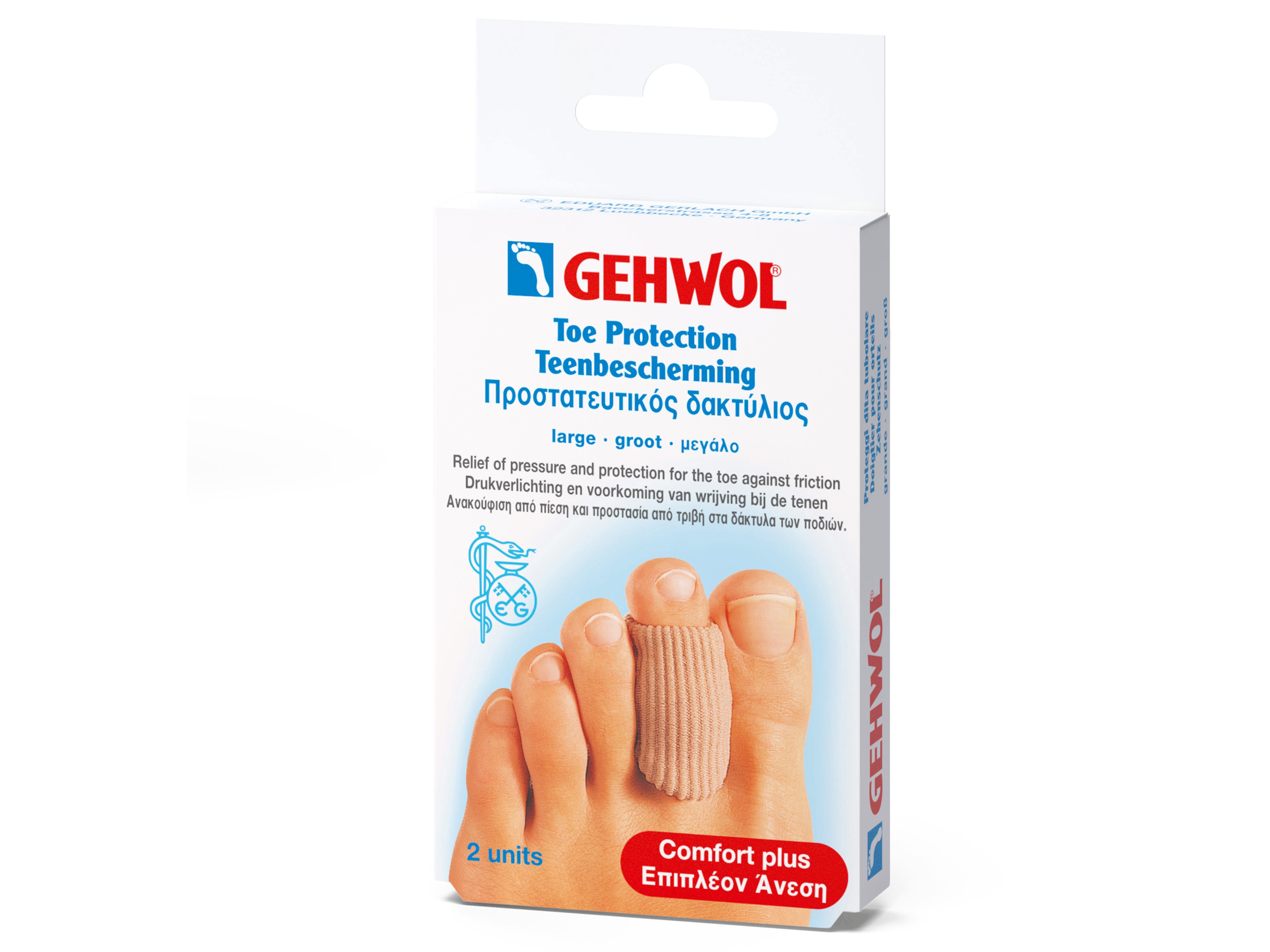 Gehwol Gehwol Toe Protection Cap, Large, 2 stk. - Fotpleie - Farmasiet.no