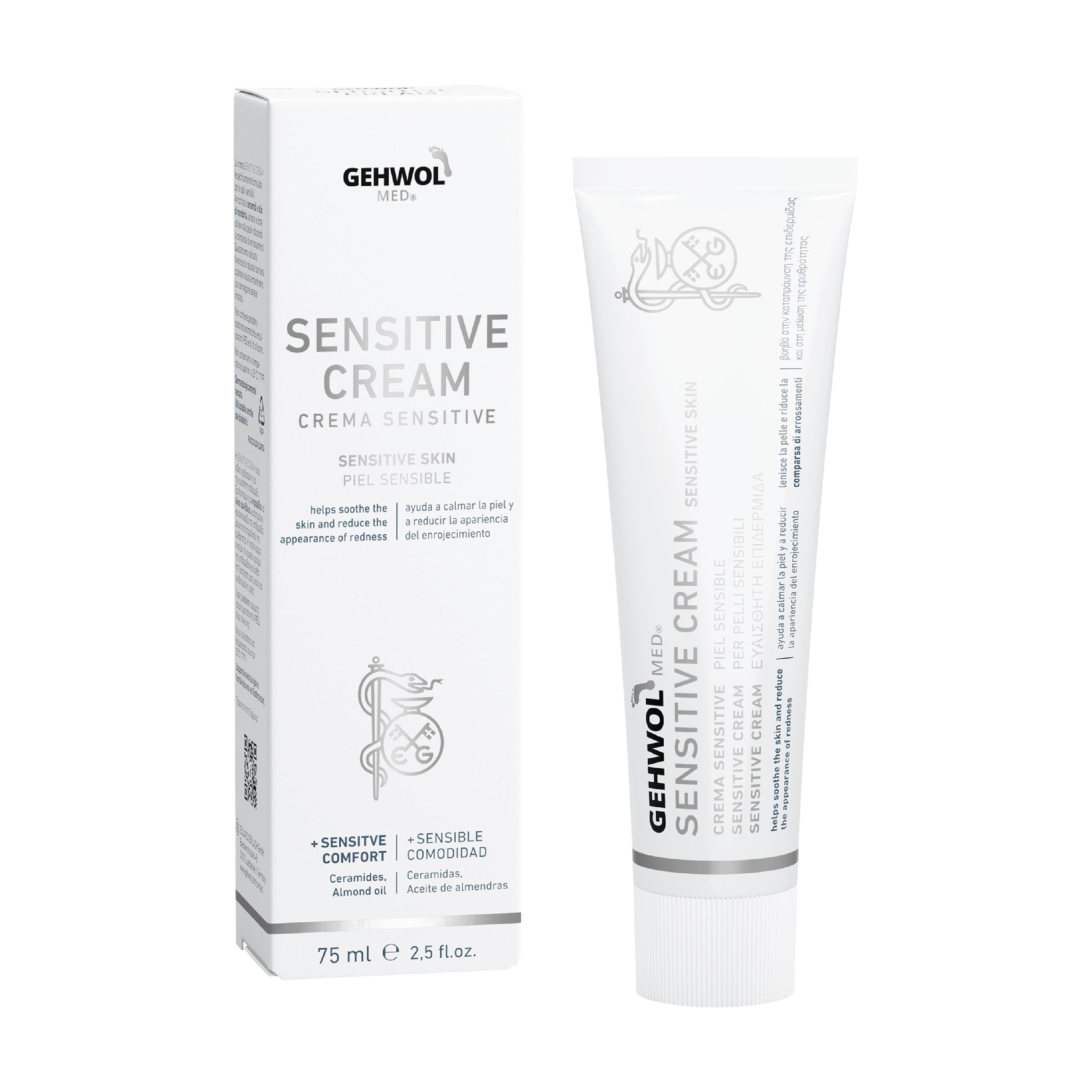 Gehwol Med Sensitive Fotkrem, 75 ml - Fotpleie - Farmasiet.no