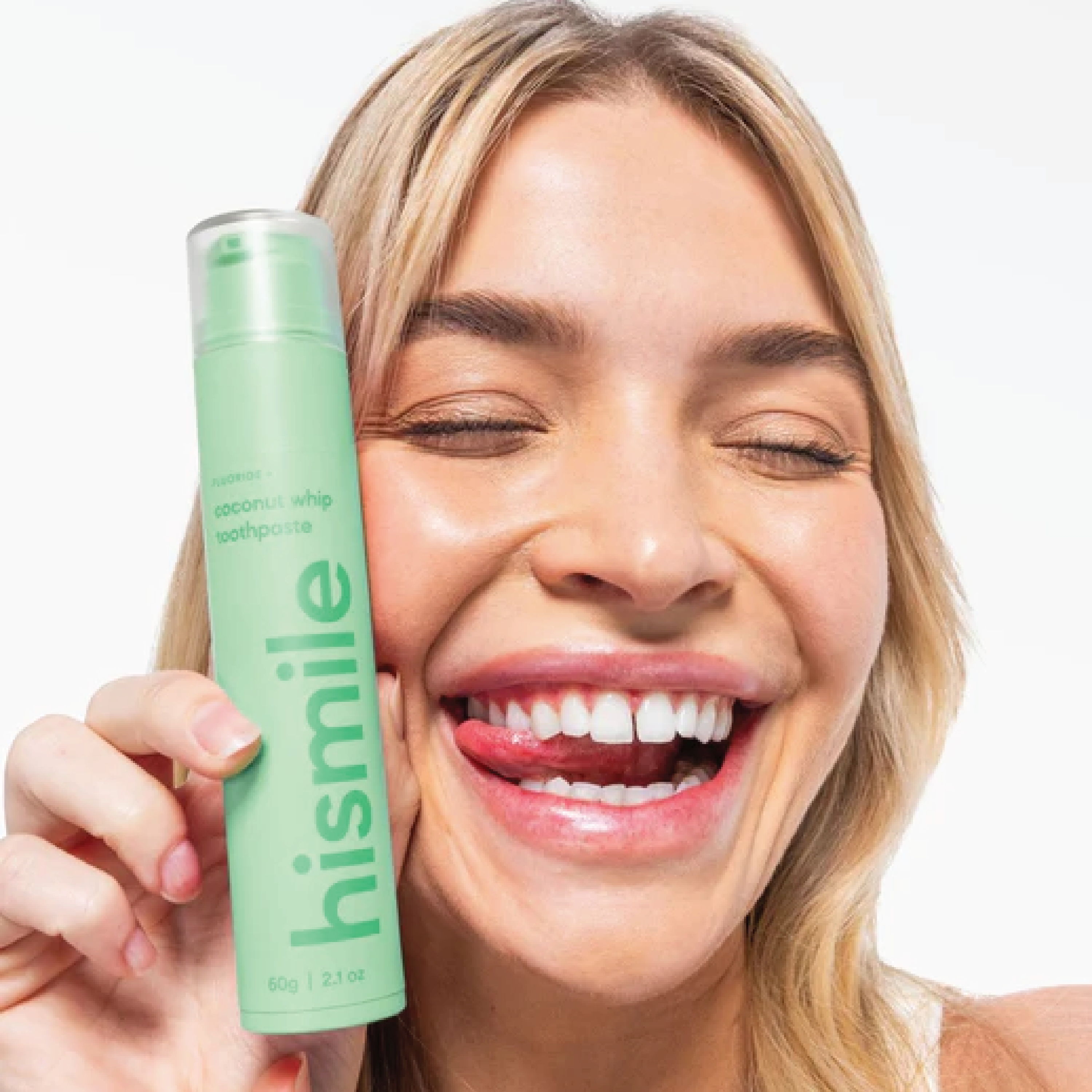 Hismile Coconut Whip Toothpaste, 60 g - Tannkrem - Farmasiet.no