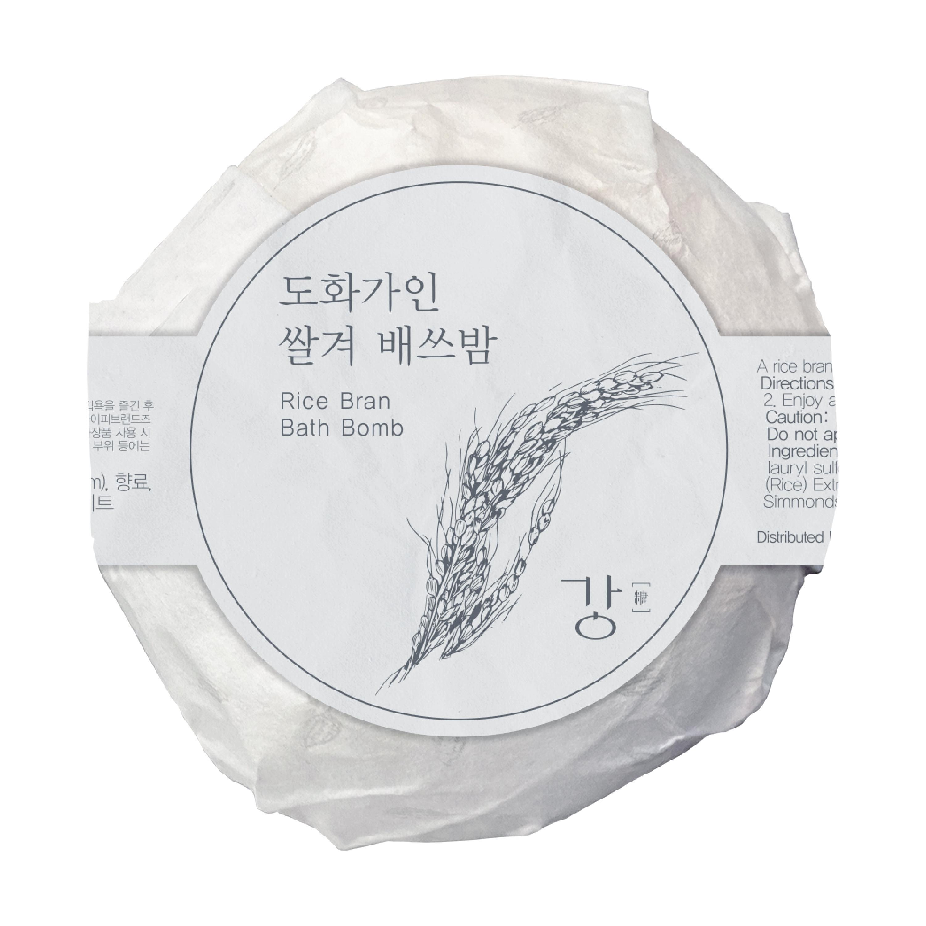 House of Dohwa Rice Bran Bath Bomb, 120 g - Dusj og bad - Farmasiet.no