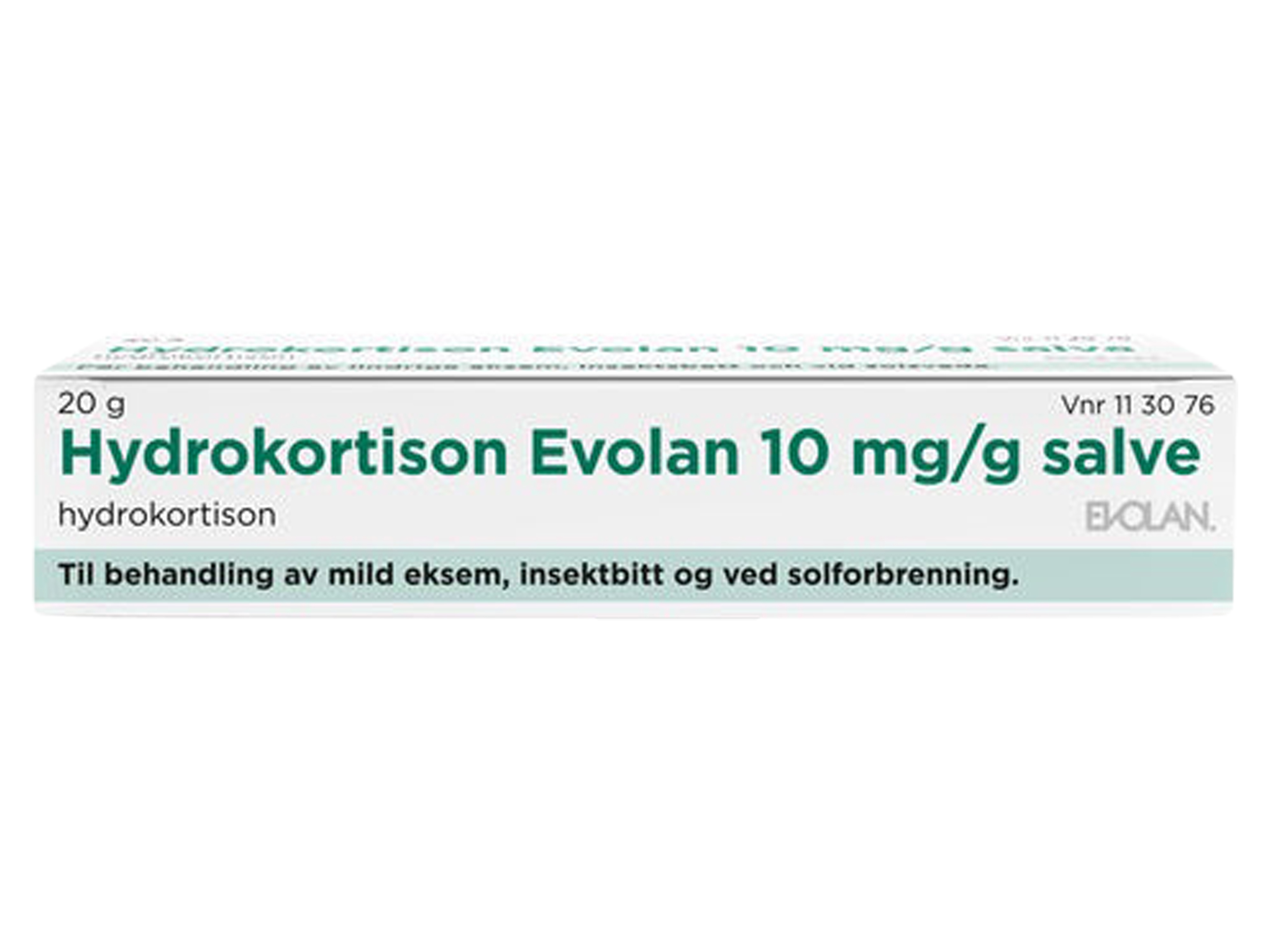 Hydrokortison Evolan 10 mg/g salve, 20 g - Eksem - Farmasiet.no
