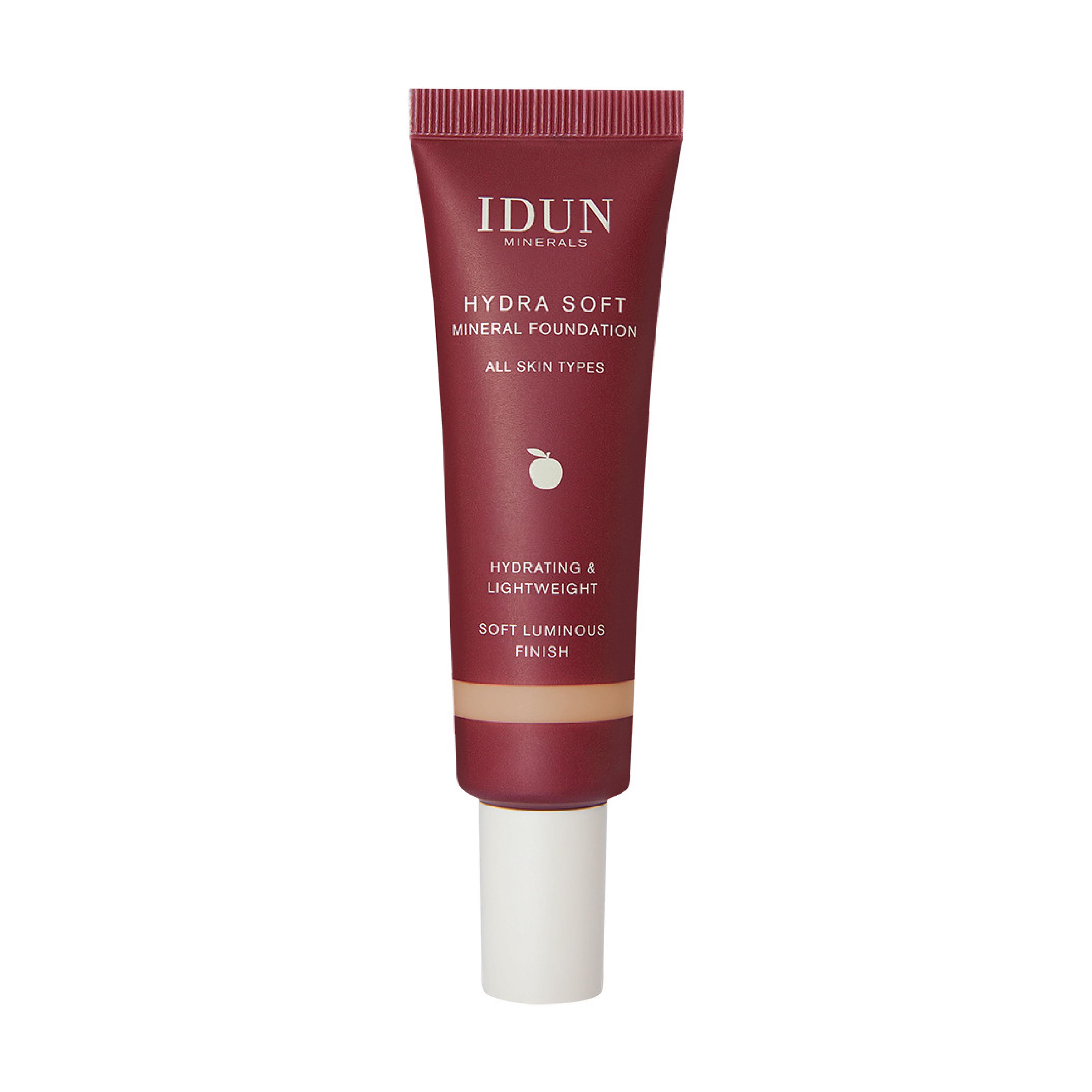 IDUN Minerals Hydra Soft Mineral Foundation, Ingrid, Lys/medium, 30 ml - Kosmetikk - Farmasiet.no