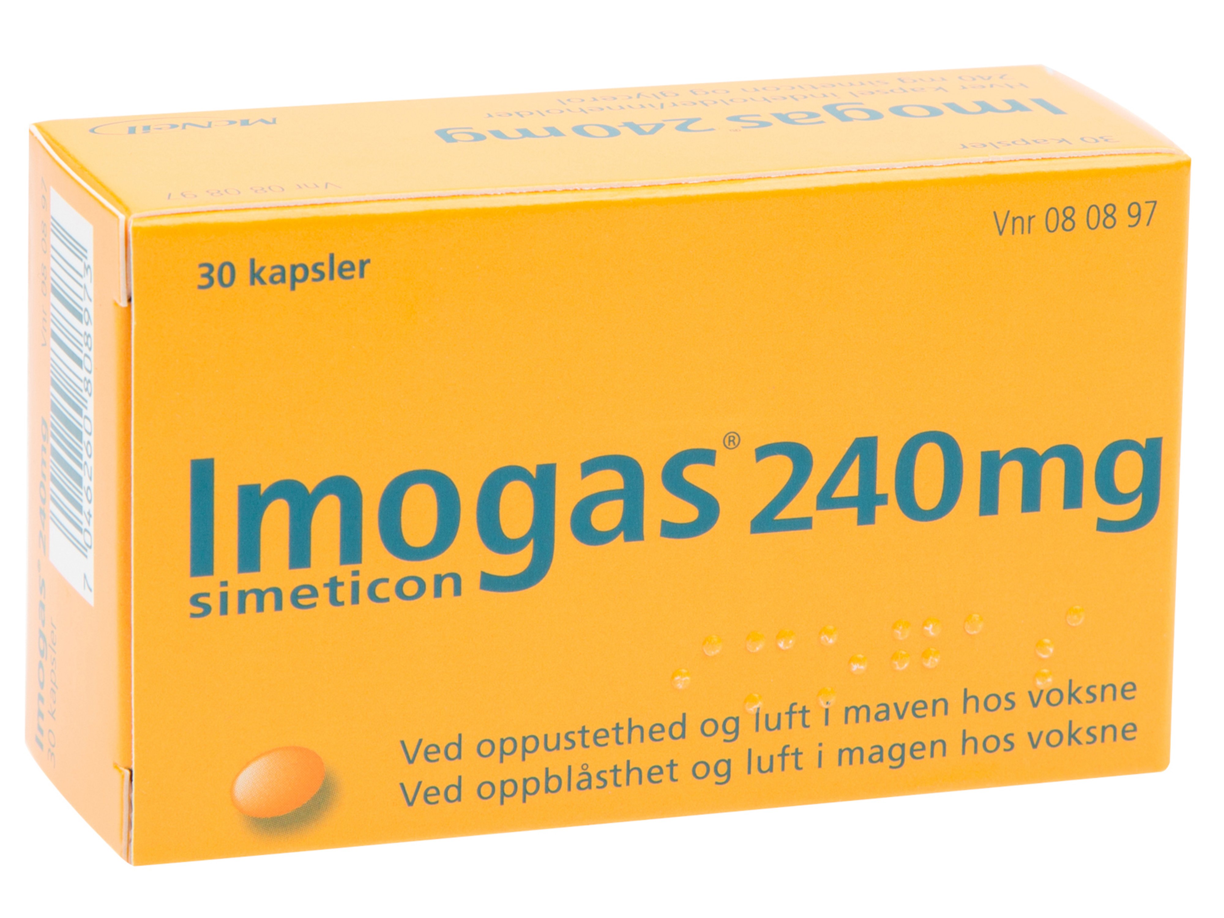 Minifom Kapsler 200mg, 100 stk. - Luft i magen - Farmasiet.no