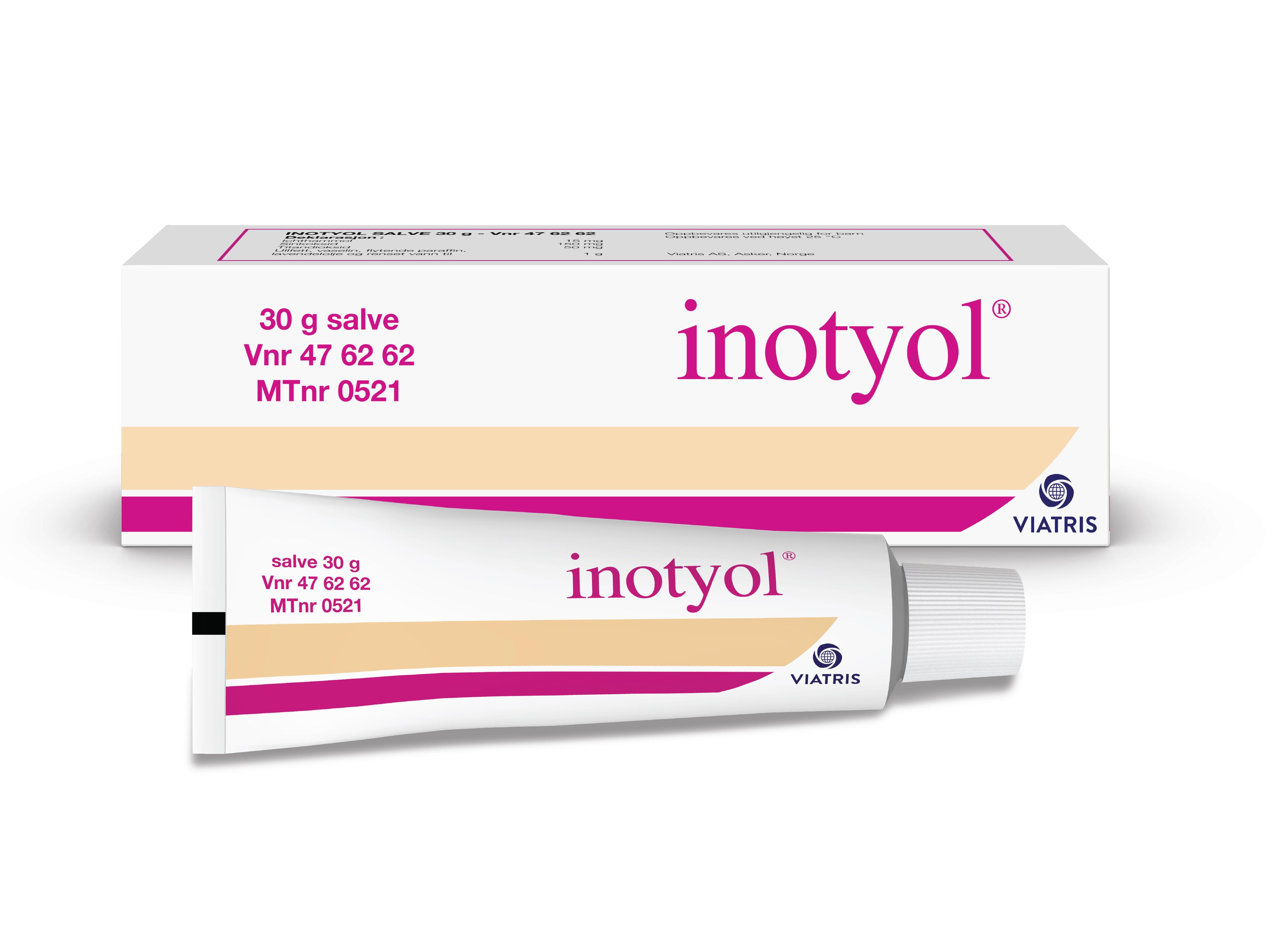 Inotyol Salve, 30 g. - Kremer og salver - Farmasiet.no
