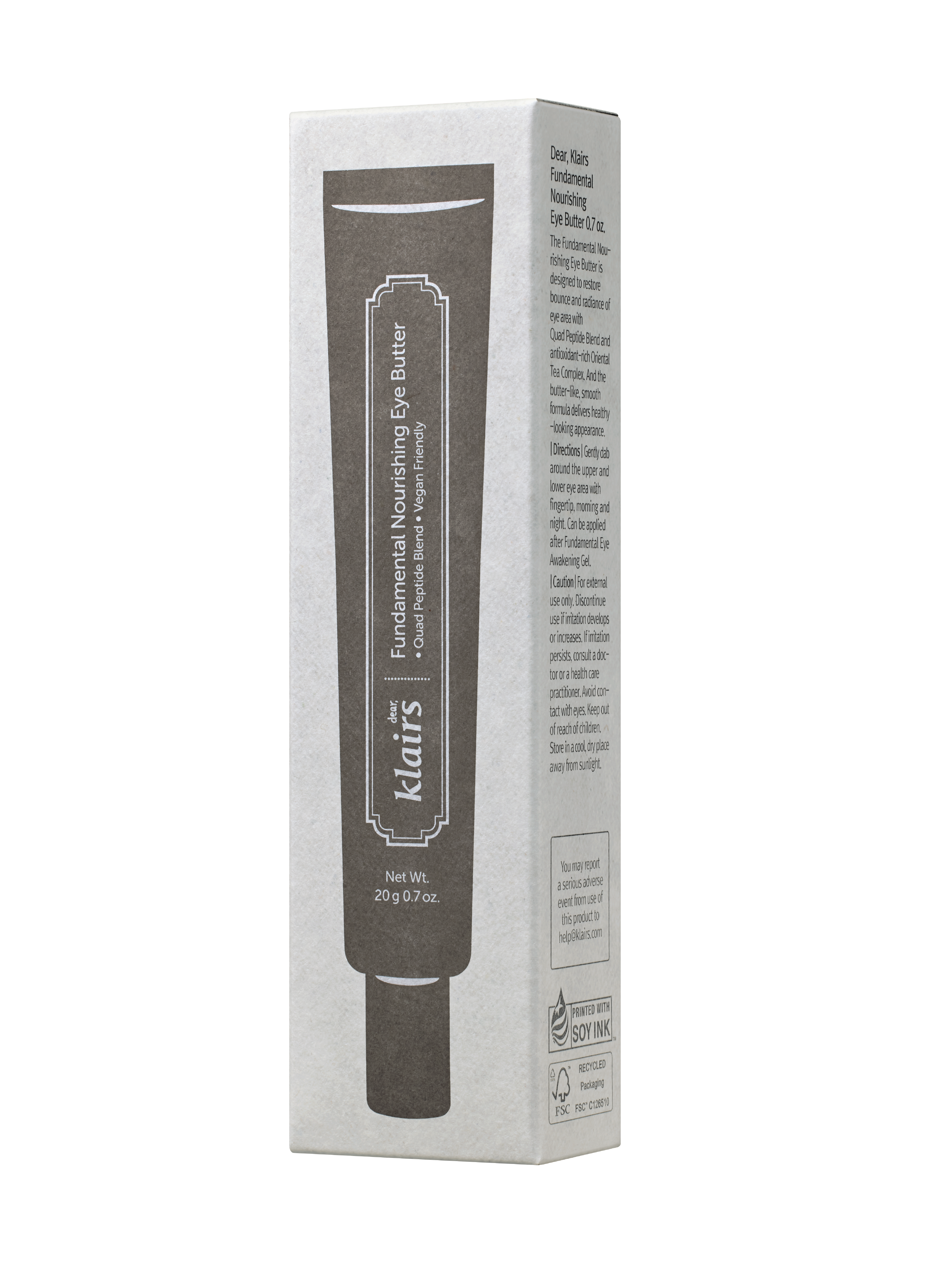 Klairs Fundamental Nourishing Eye Butter, 20 g - Øyekrem - Farmasiet.no