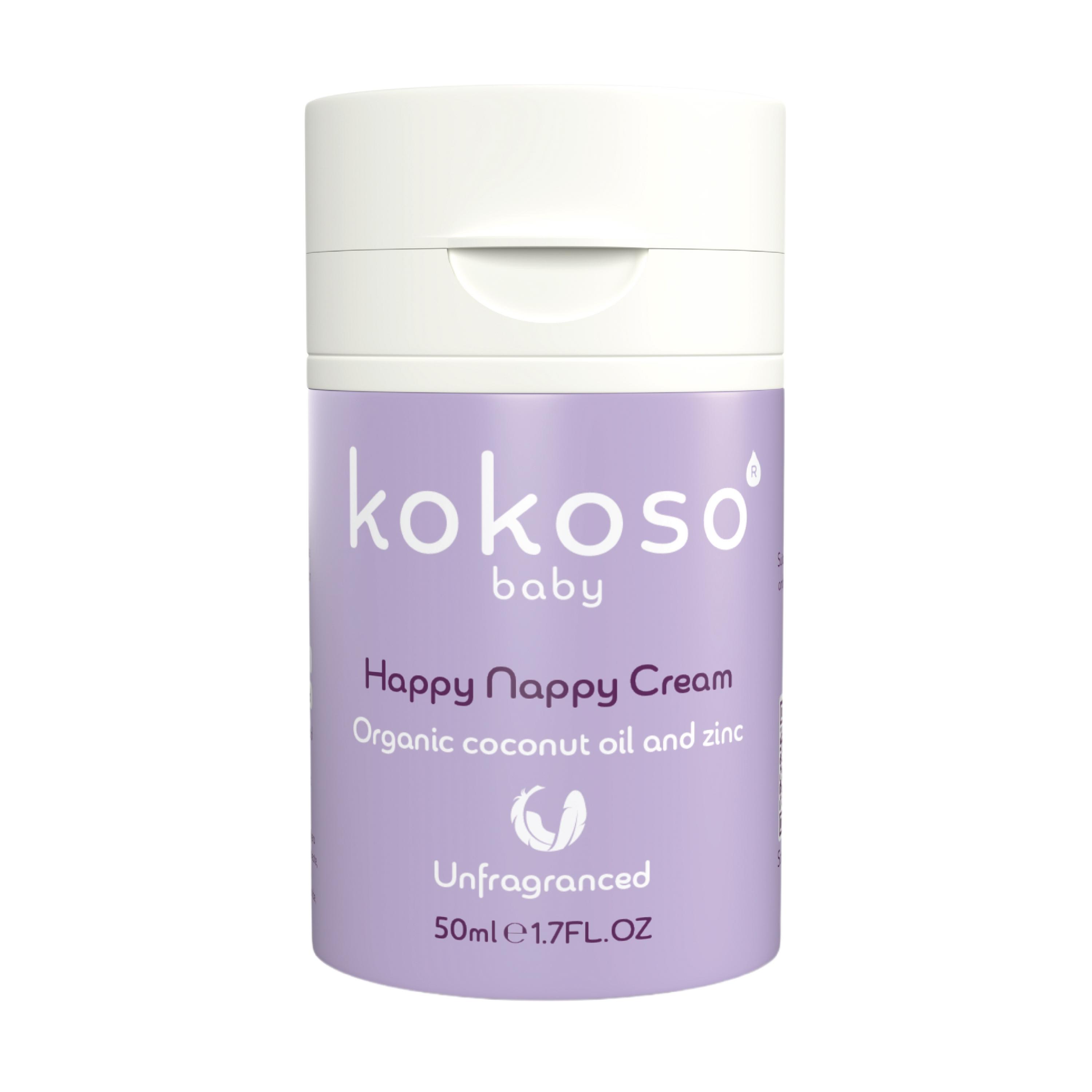 Kokoso Baby Happy Nappy Cream, 50 ml - Kremer og salver - Farmasiet.no