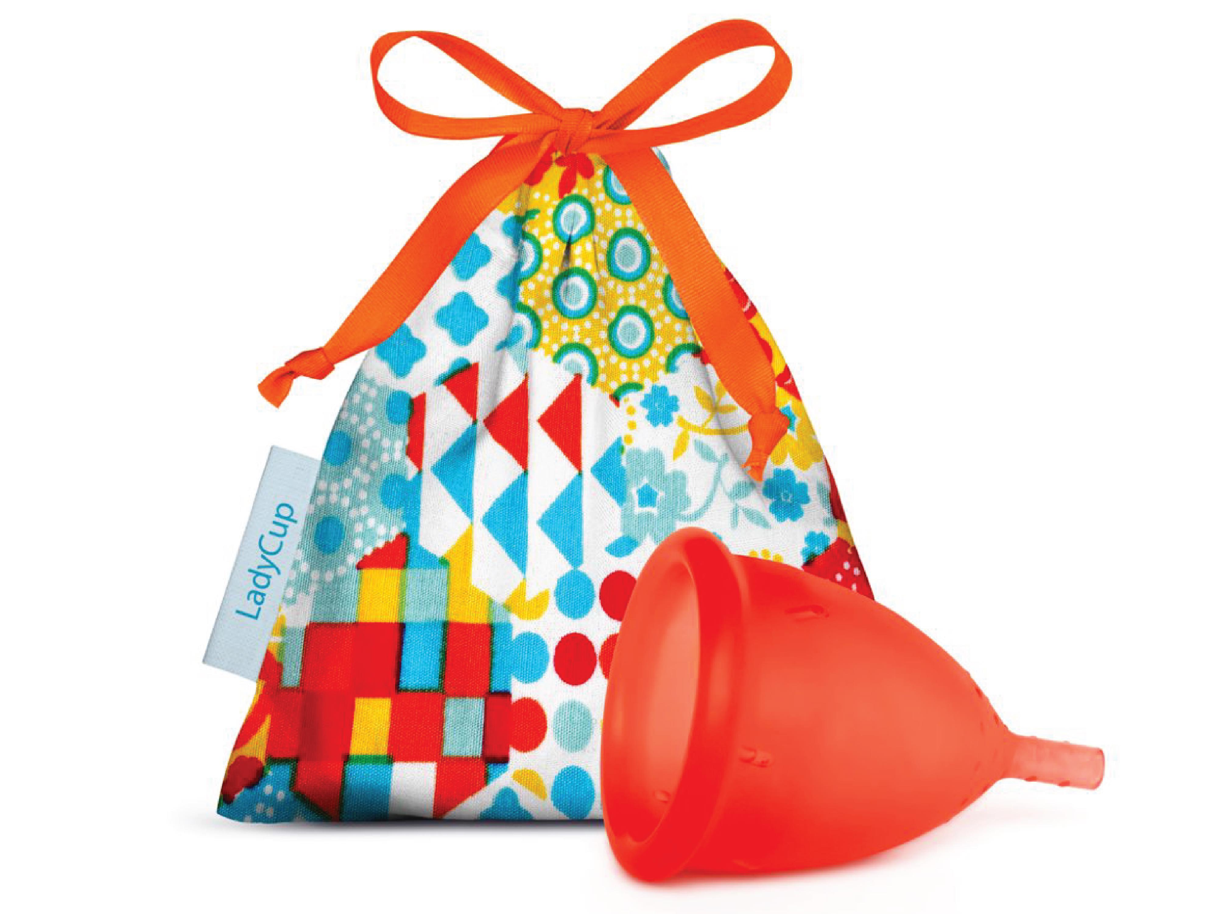 LadyCup Orange Large, 1 stk - Menstruasjon og PMS - Farmasiet.no