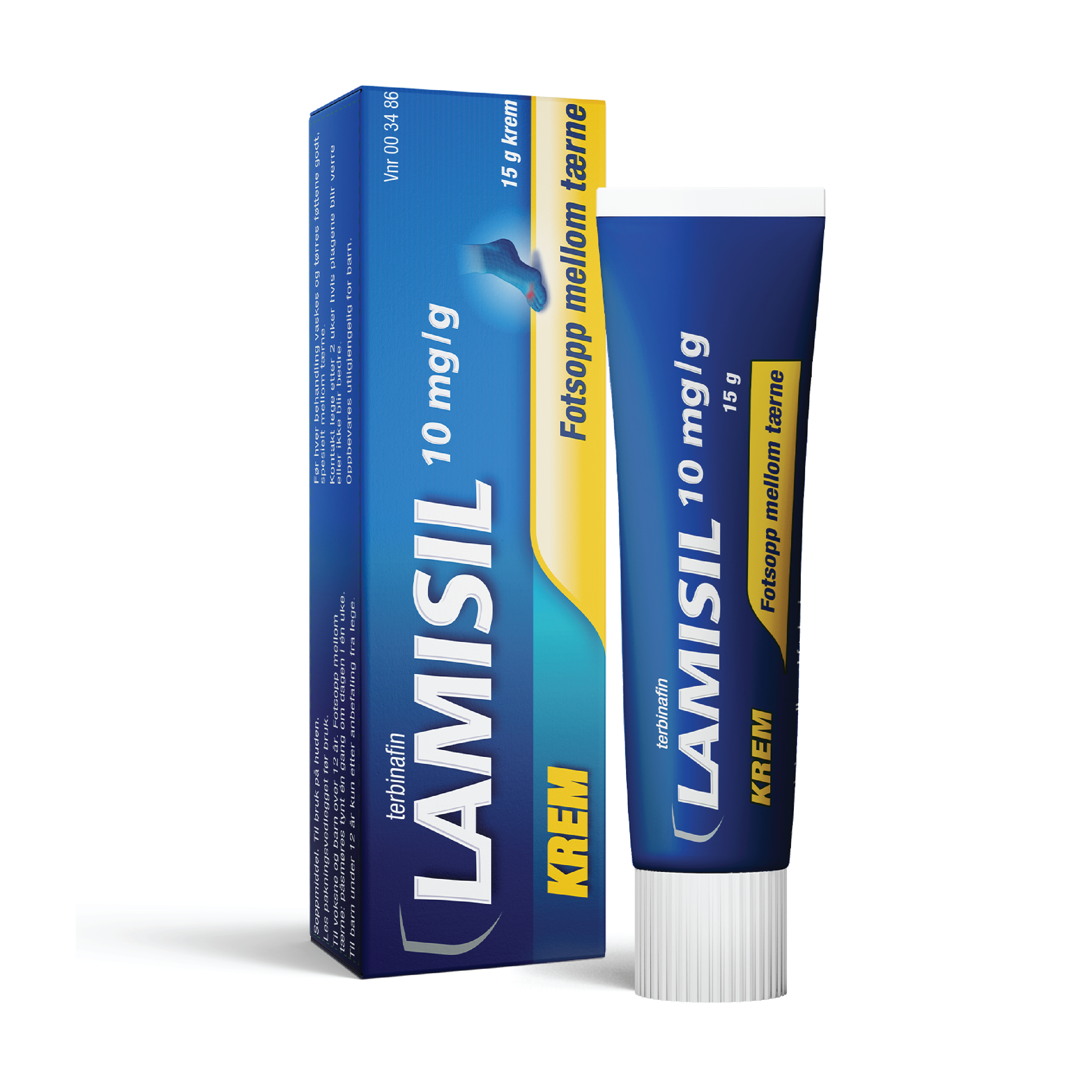 Lamisil Krem 1 %, 15 g. - Fotpleie - Farmasiet.no