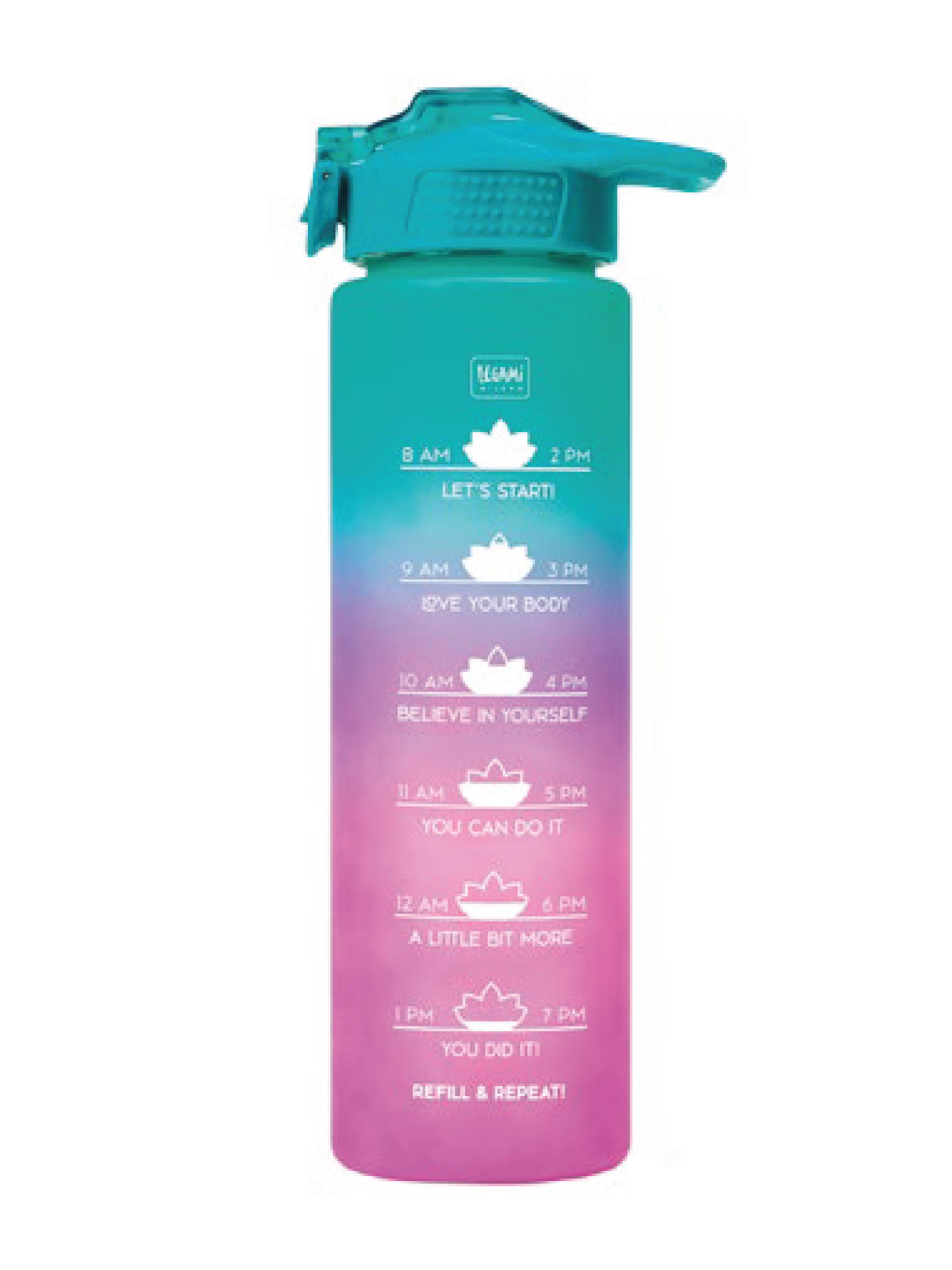 LEGAMI Drikkeflaske Goals, Rosa/turkis, 1000 ml - Sport- og ...