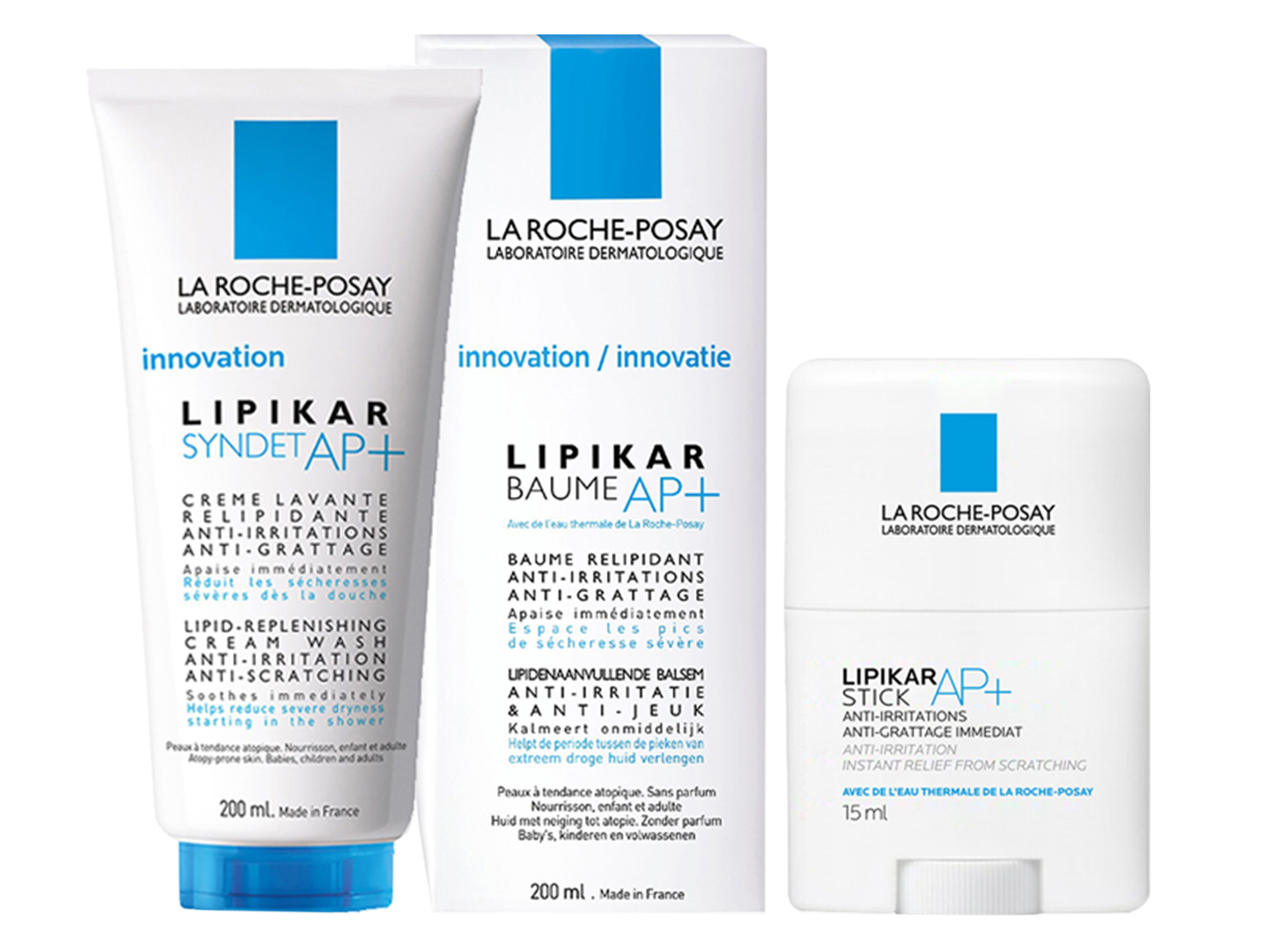 La Roche-Posay La Roche Posay Lipikar pakke, 21gram+200+200ml - Eksem ...