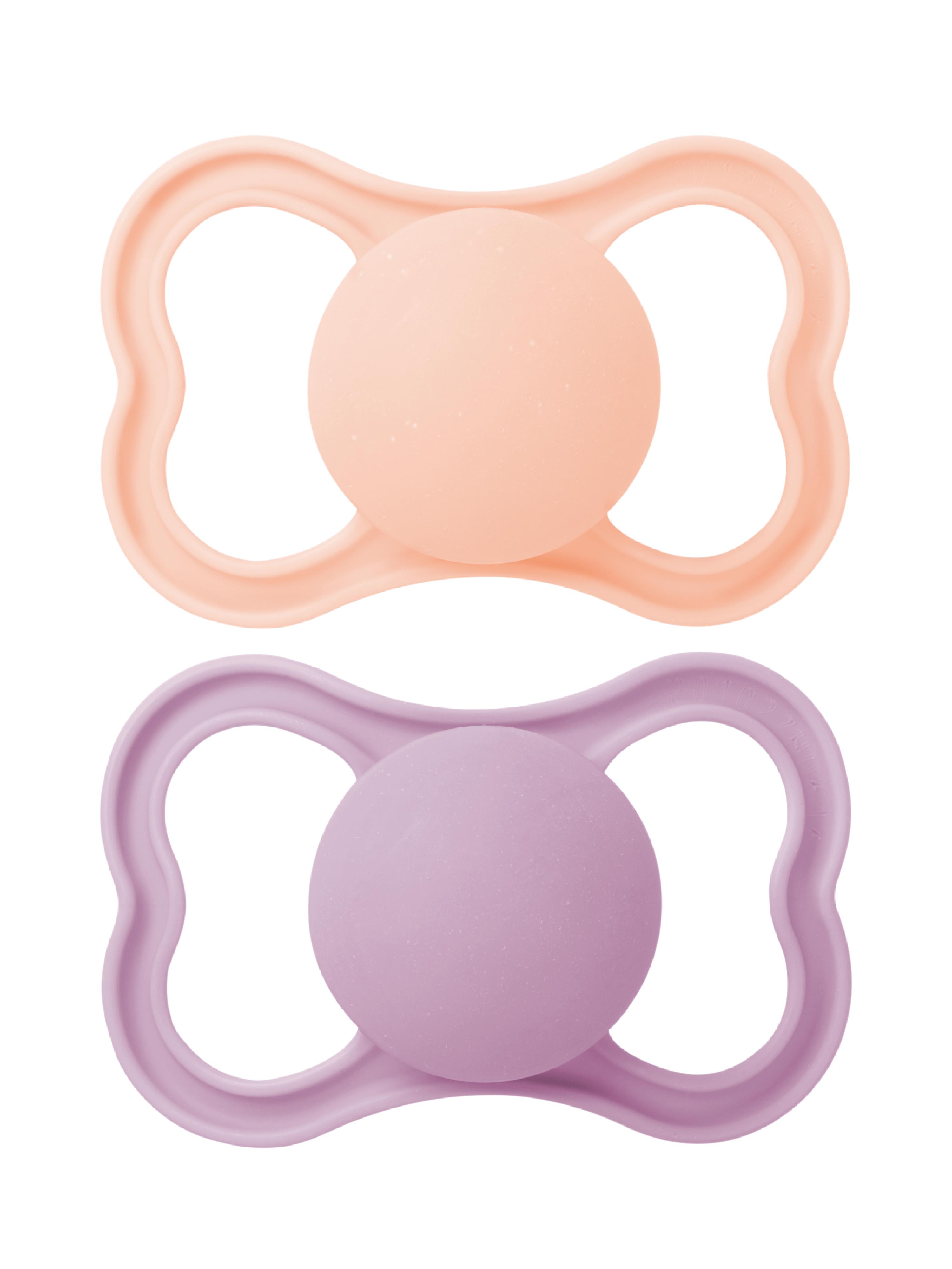 MAM Air Silicone Smokk, 16-36 mnd., rosa/lilla, 2 stk. - Smokker ...
