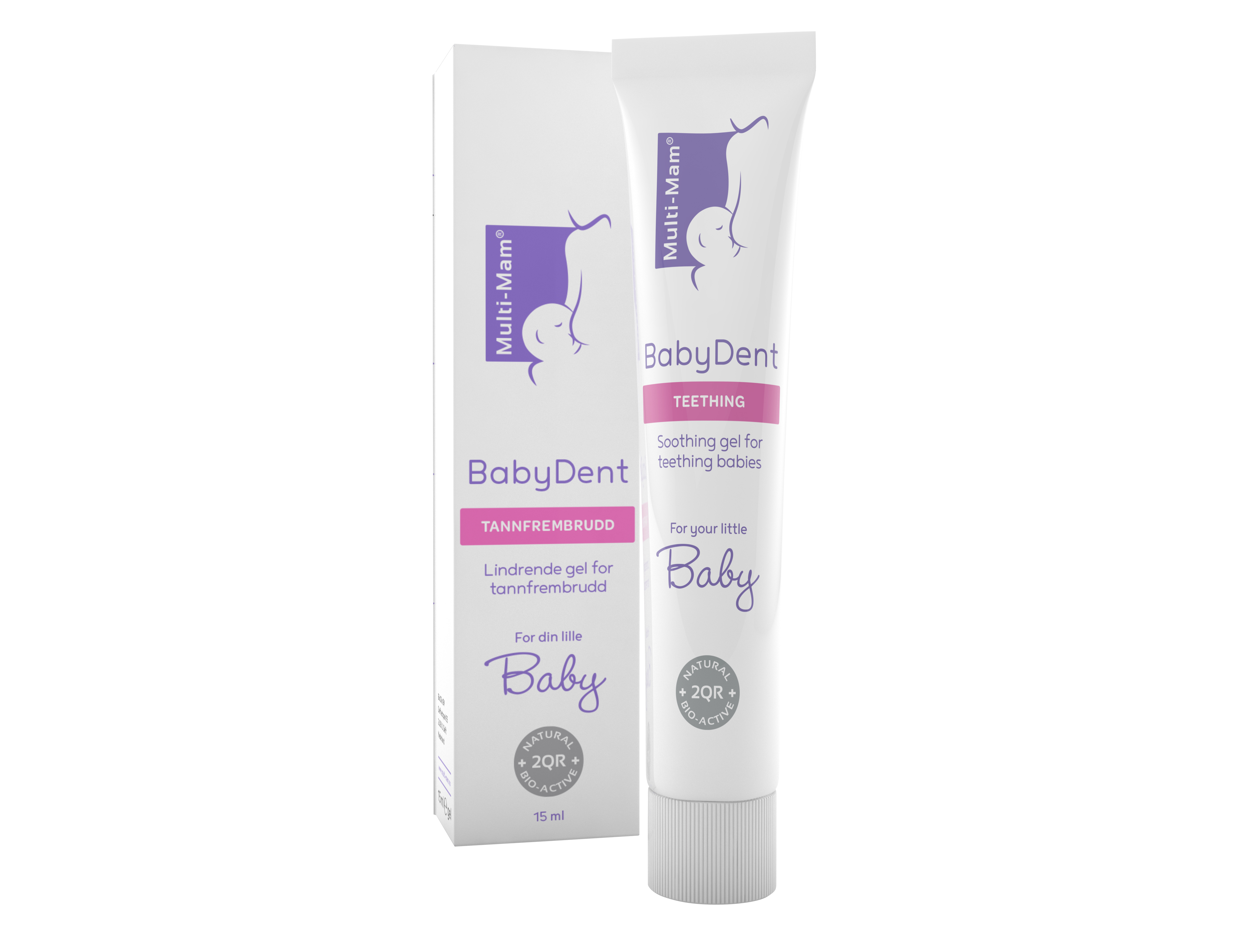Multi-Mam BabyDent Gel 15, 15 ml - Munn og tenner - Farmasiet.no