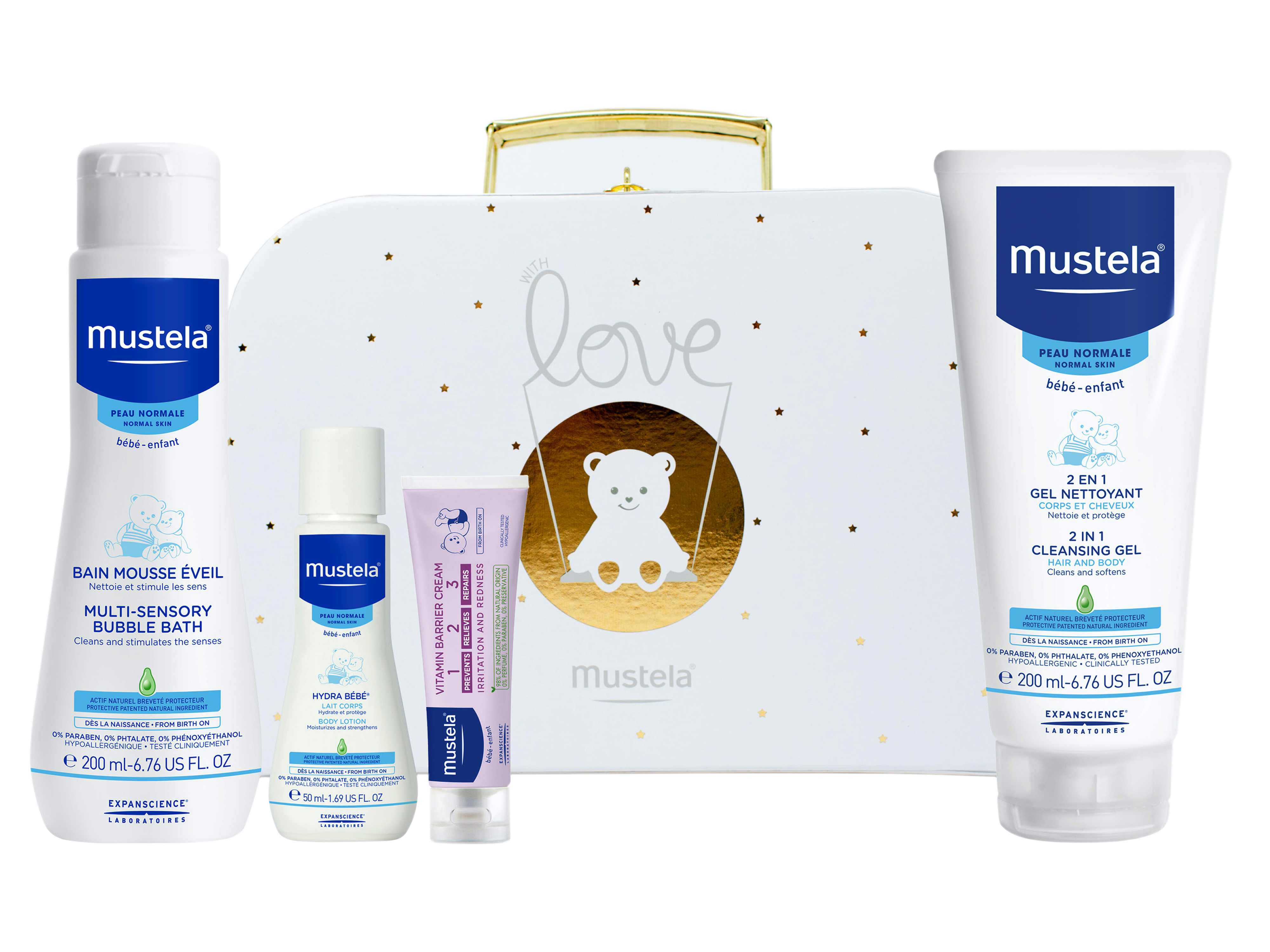 Mustela - Bath Set, 1 stk. - Vask og stell - Farmasiet.no