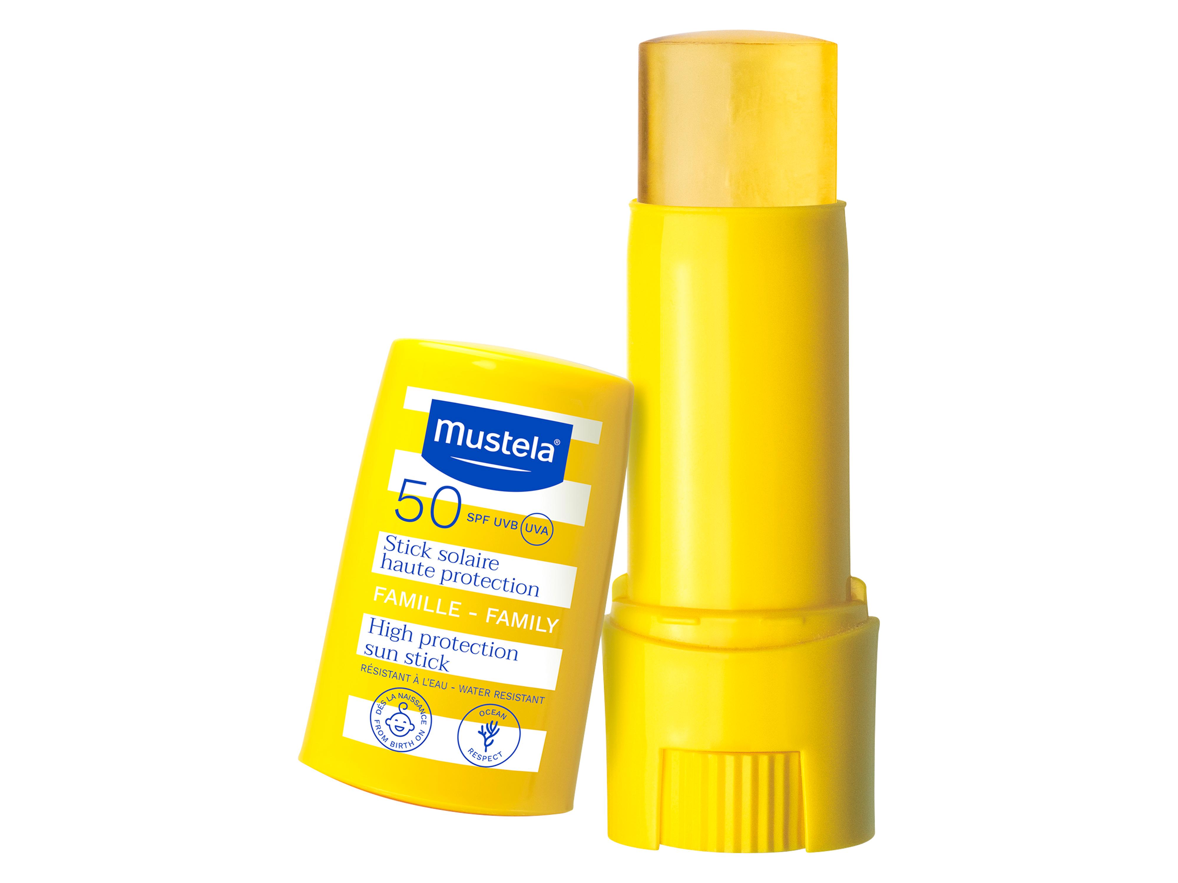 Mustela Sun Stick SPF50, 9 ml - Lepper - Farmasiet.no