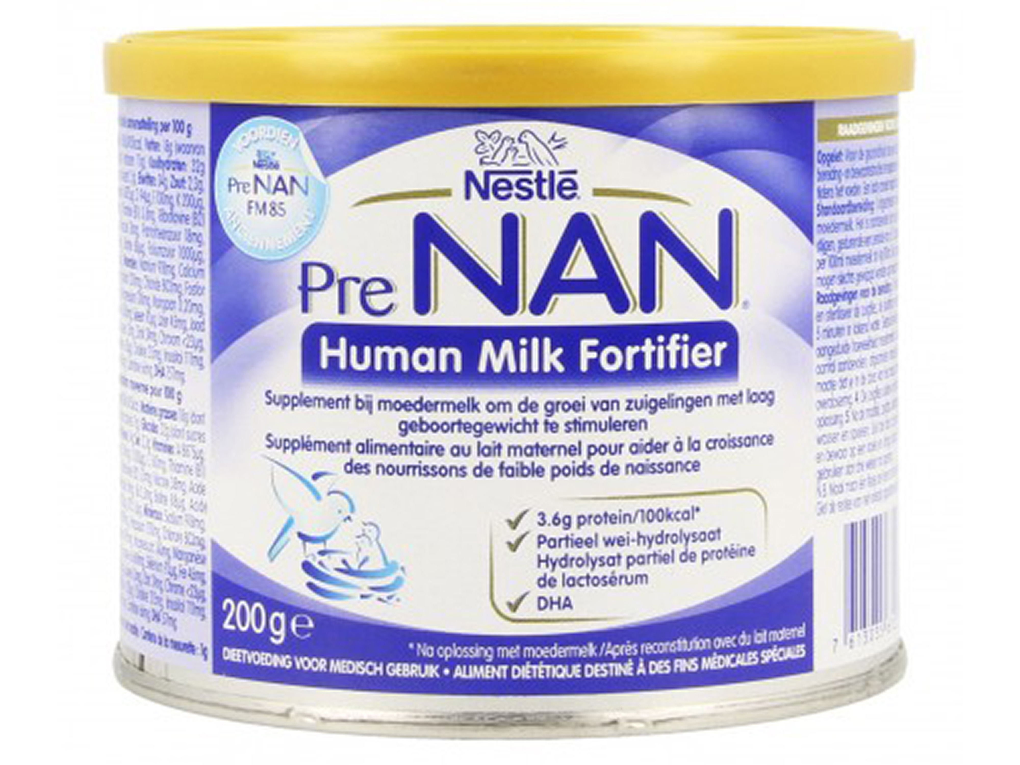 NAN Pre NAN Human Milk Fortifier Næringstilskudd, 200 gram ...