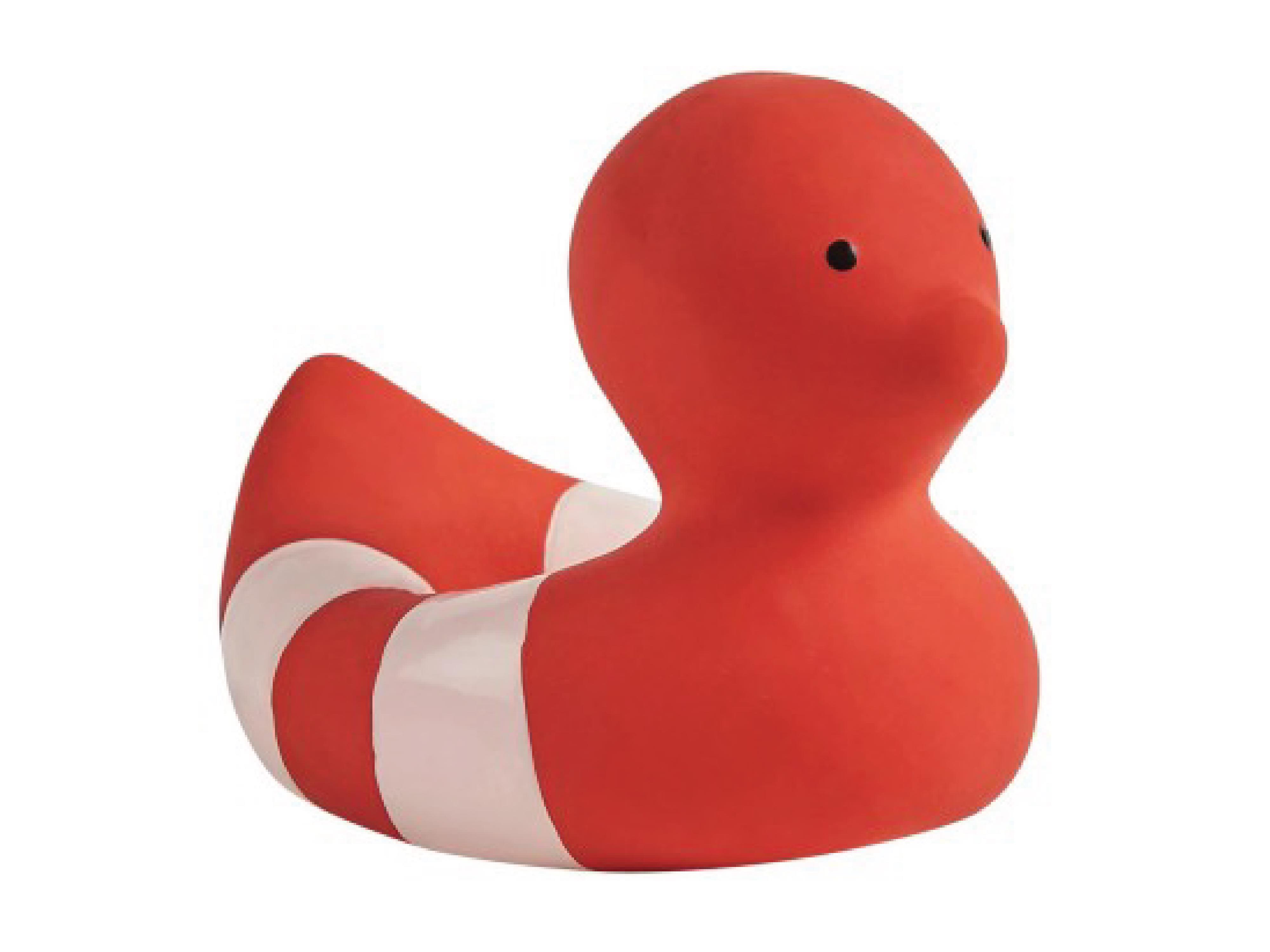 Nattou Badeand, Rød, 1 stk. - Klær, leker og utstyr - Farmasiet.no