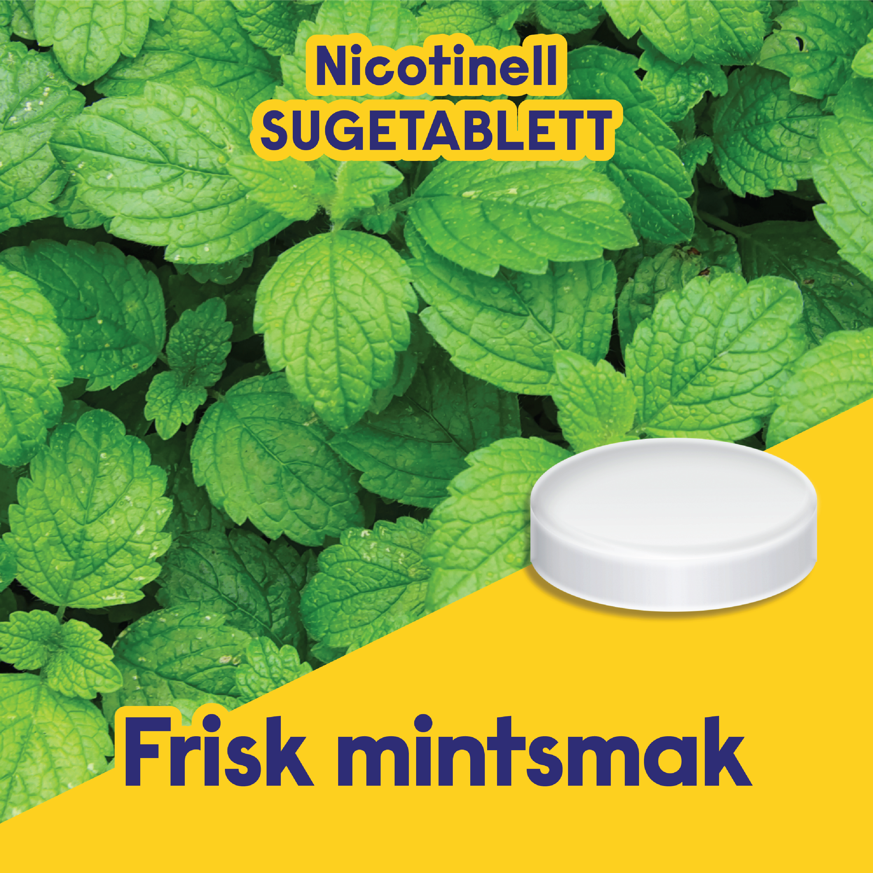 Nicotinell Sugetabletter 1mg, 204 stk. - Røykeslutt - Farmasiet.no